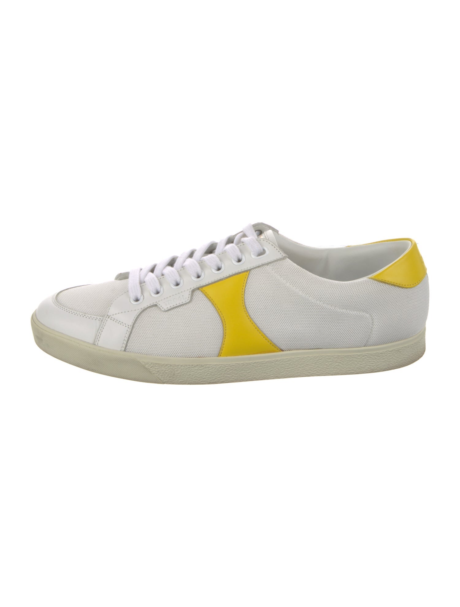Celine Leather Colorblock Pattern Sneakers - White Sneakers, Shoes ...