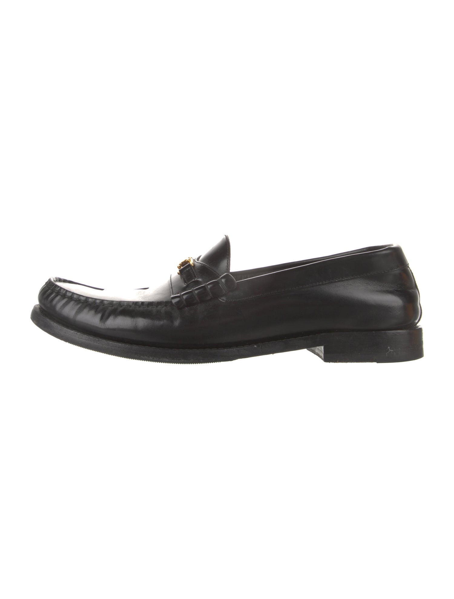 Celine Leather Loafers - Black Flats, Shoes - CEL326536 | The RealReal
