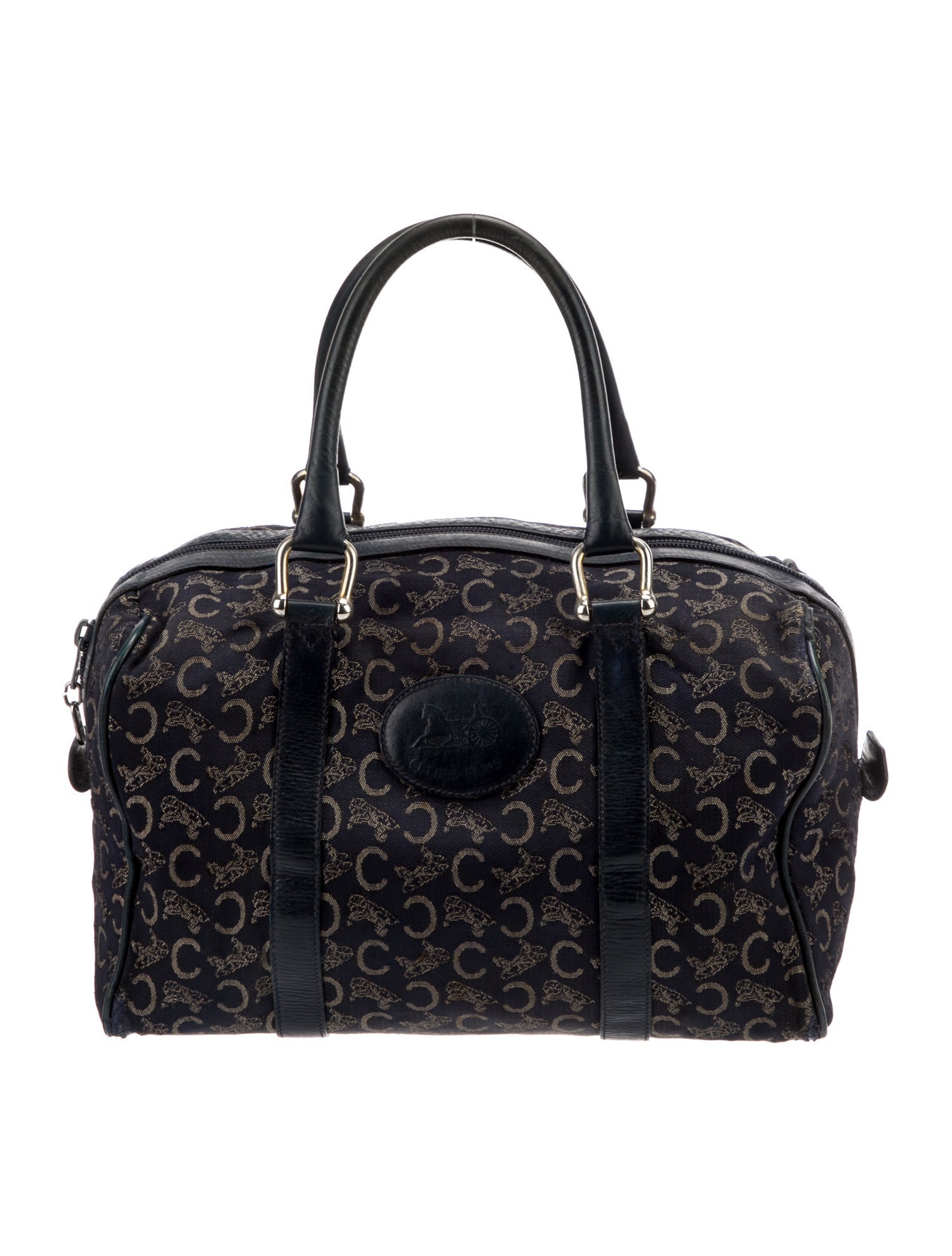 Celine Monogram Boston - Blue Handle Bags, Handbags - CEL327300 | The ...