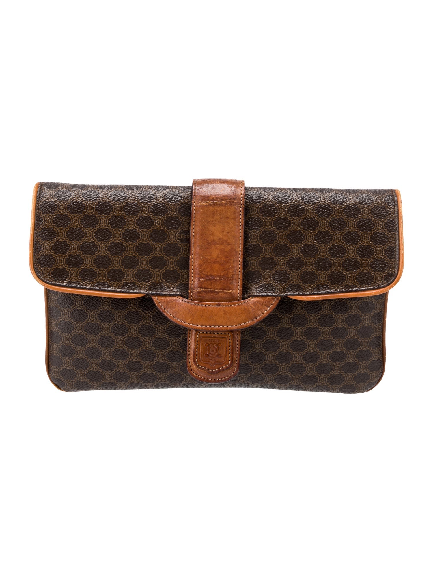 Celine Macadam Portfolio - Brown Clutches, Handbags - CEL330142 | The ...