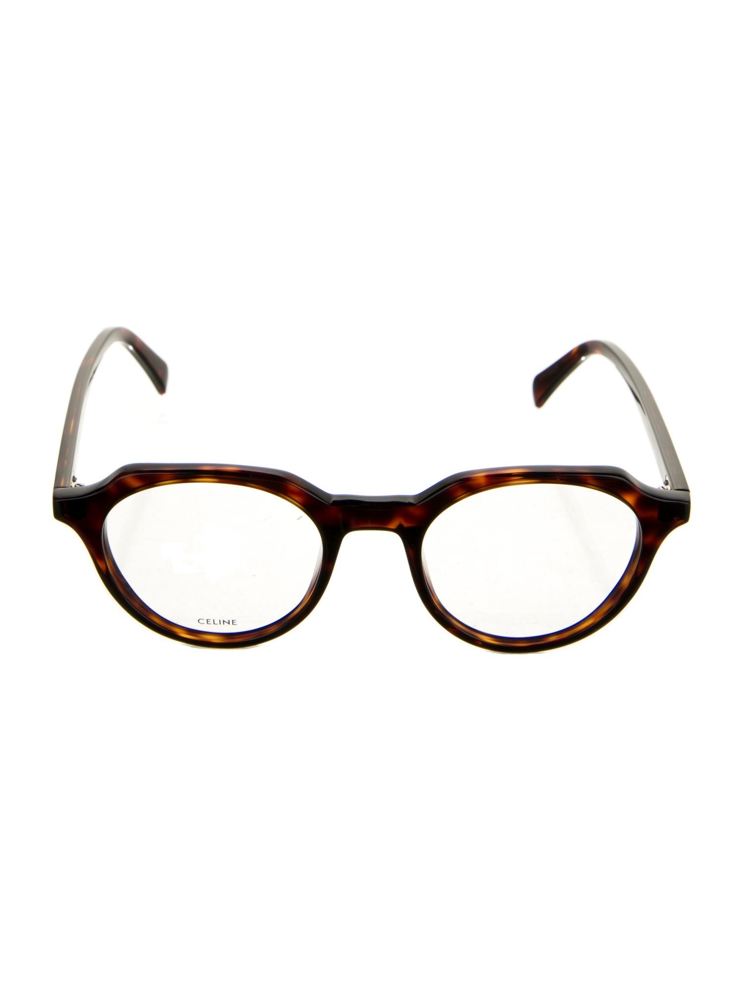 Celine Round Eyeglasses - Brown Eyeglasses, Accessories - CEL330952 ...