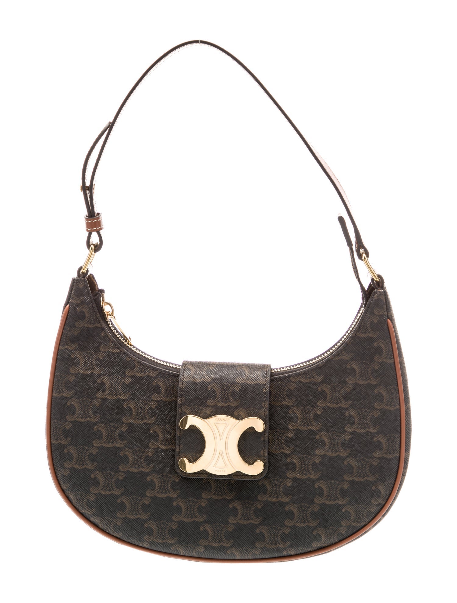 Anine Bing Embossed Leather Clasp Shoulder Bag - Black Shoulder Bags ...