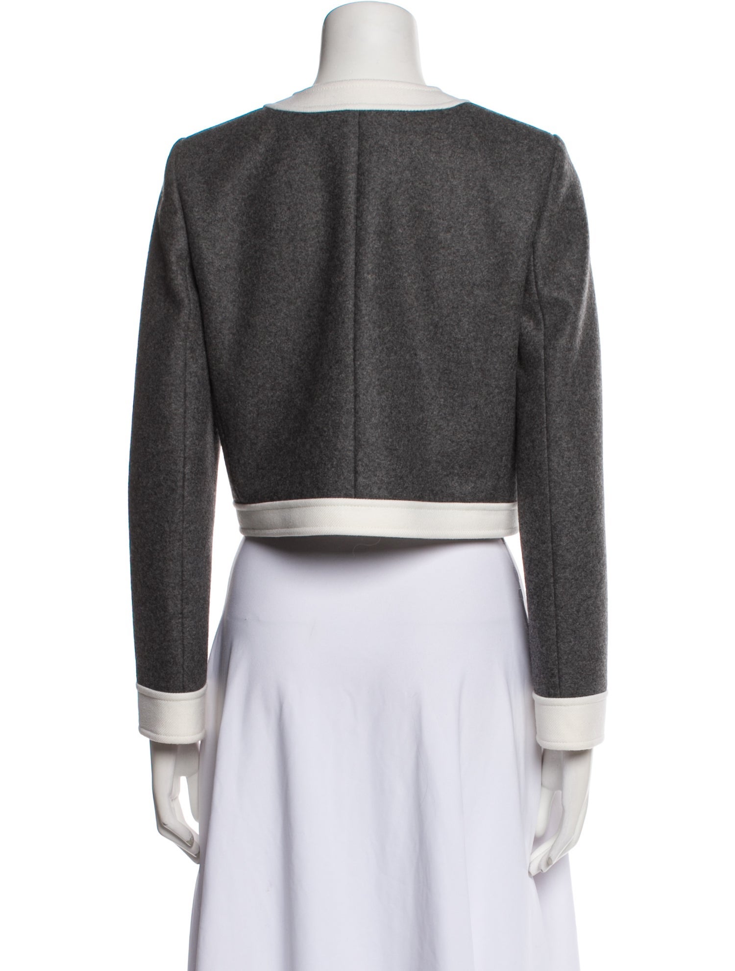 Celine Brompton Wool Evening Jacket - Grey Jackets, Clothing ...