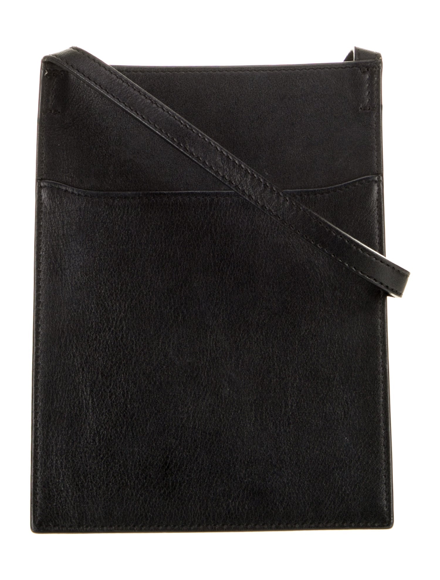 Celine Leather Crossbody Bag - Black Crossbody Bags, Handbags ...