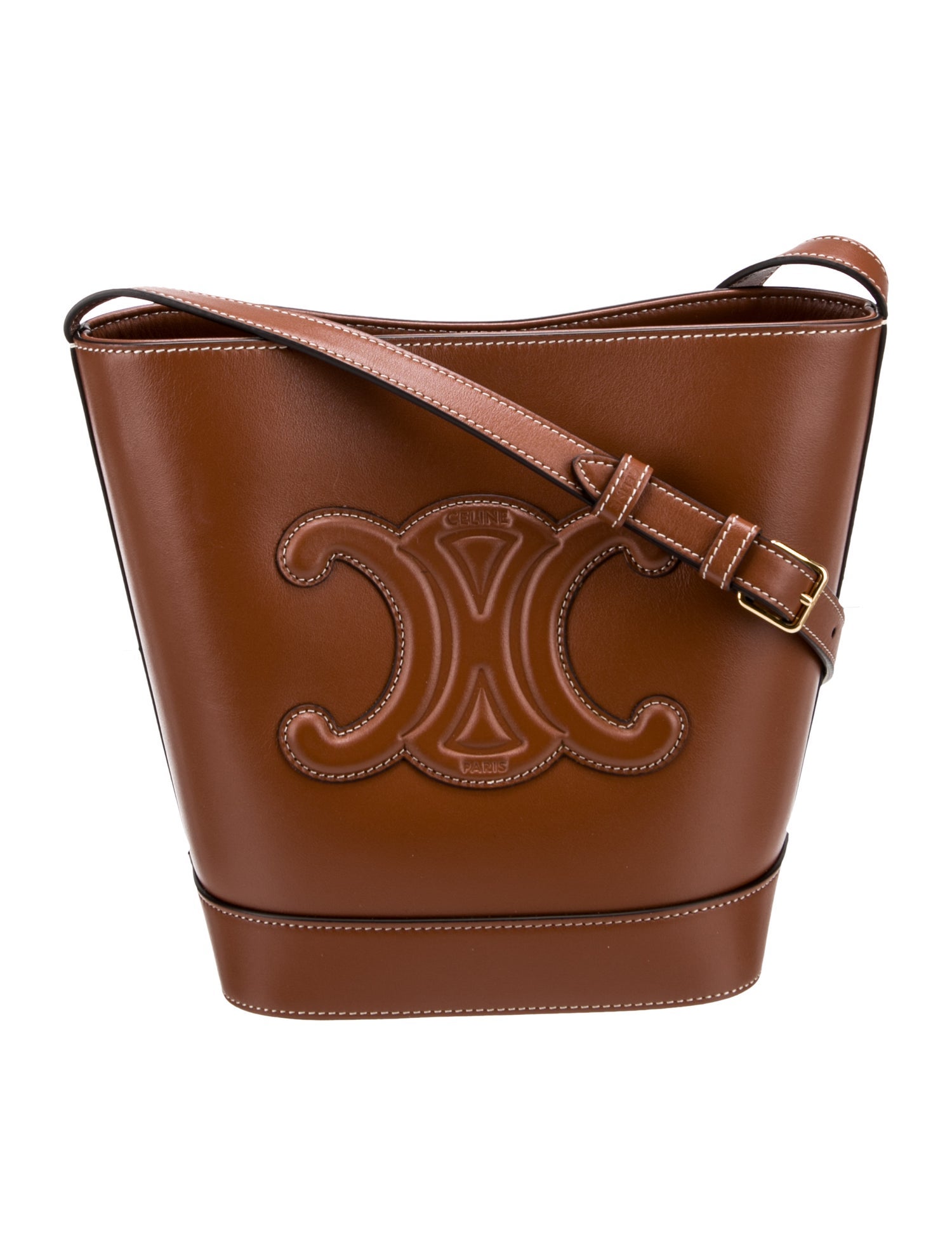 Chanel Mini Quilted CC Bucket Bag - White Bucket Bags, Handbags ...