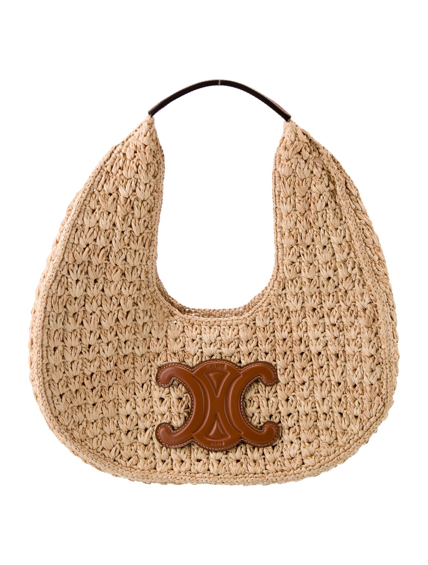 Celine Raffia Classic Panier 2023 - Neutrals Shoulder Bags, Handbags ...