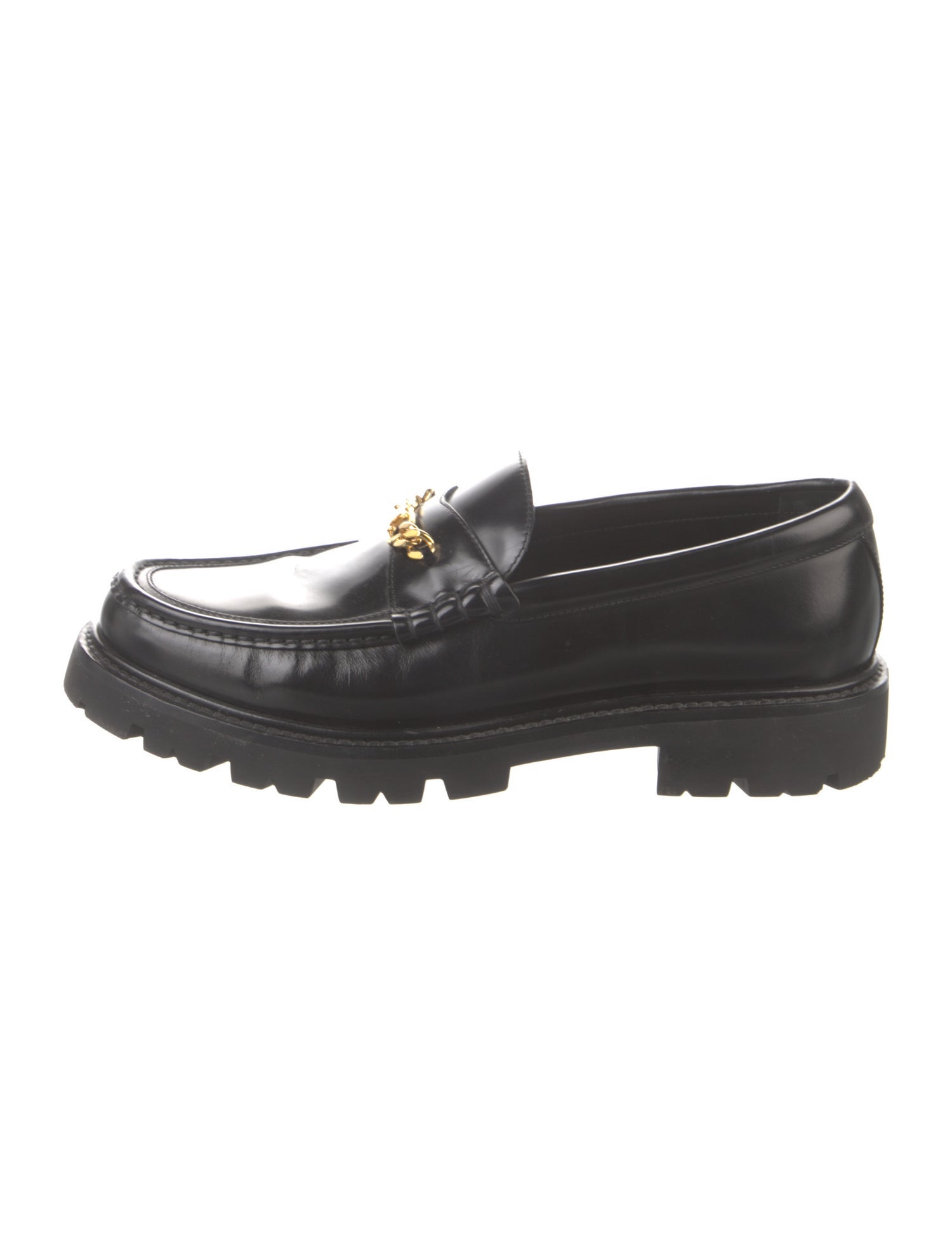 Celine Leather Loafers - Black Loafers, Shoes - CEL349297 | The RealReal