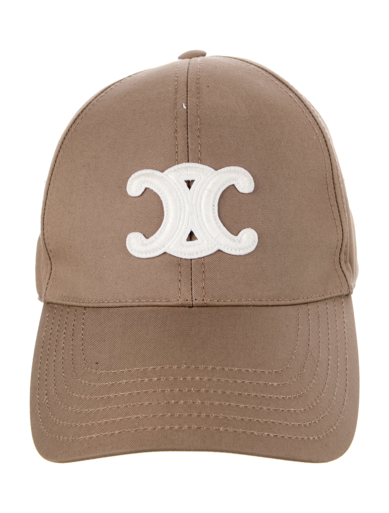 Celine Celine Cotton Baseball Cap - Brown Hats, Accessories - CEL349528 ...