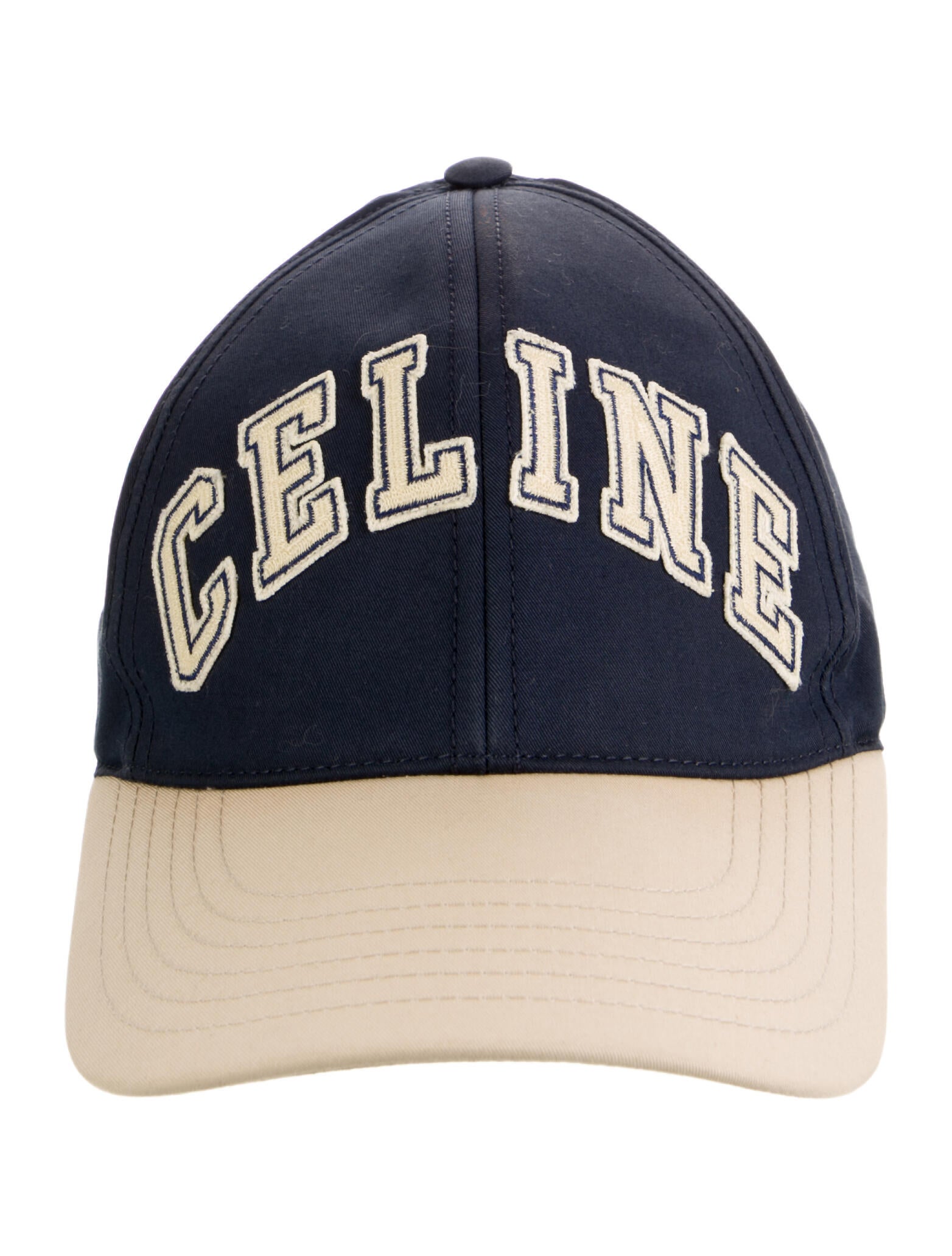 Celine Embroidered Baseball Cap w/ Tags - Blue Hats, Accessories ...