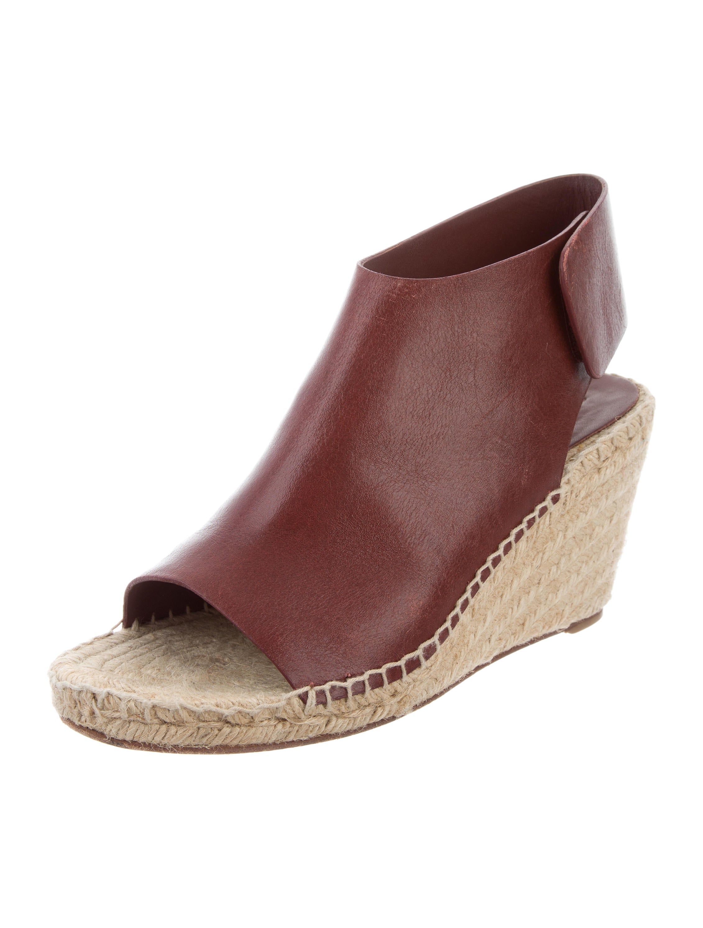 Celine Céline Espadrille Wedge Sandals - Brown Sandals, Shoes ...