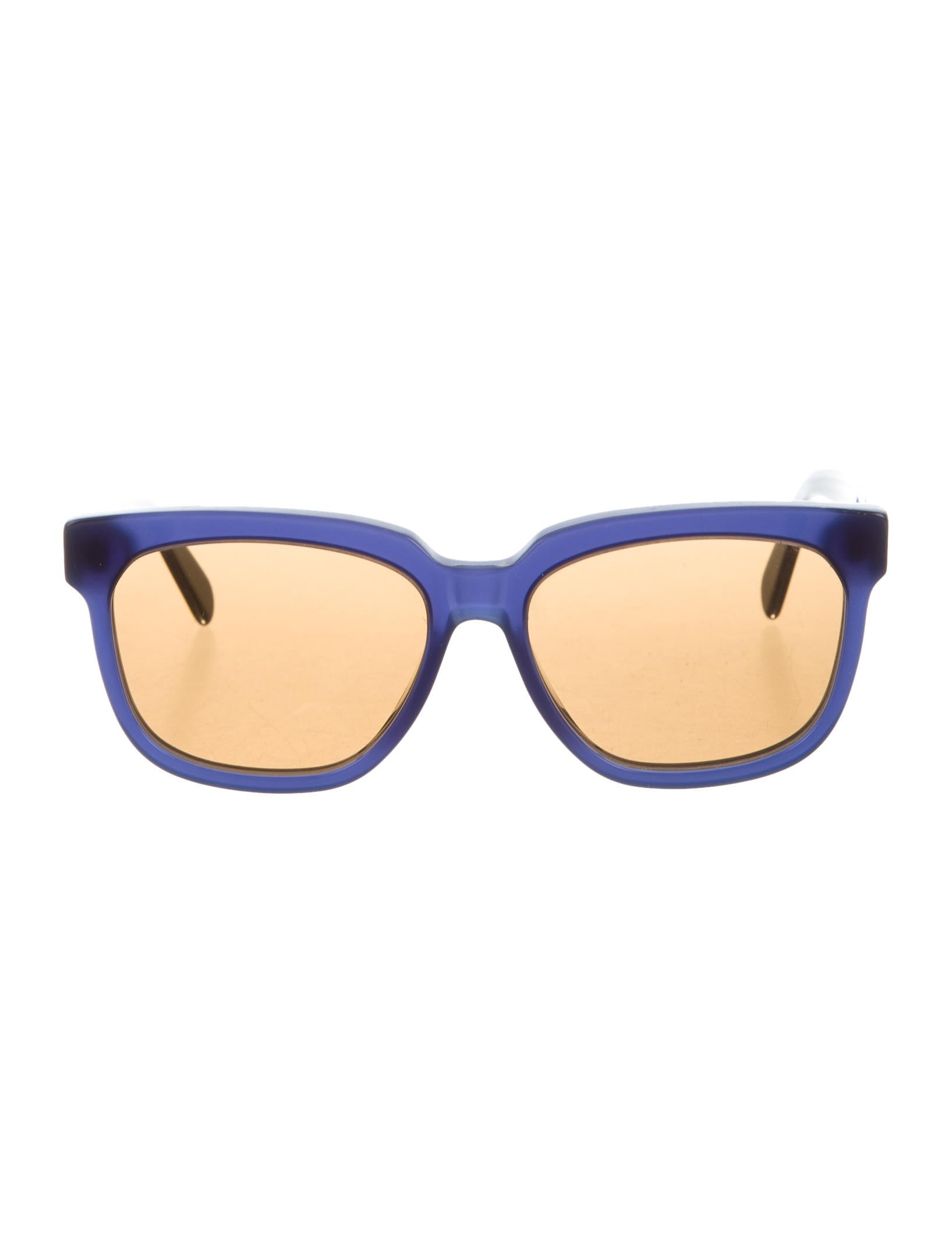 Celine Céline Oversize Logo Sunglasses Accessories Cel57336 The Realreal