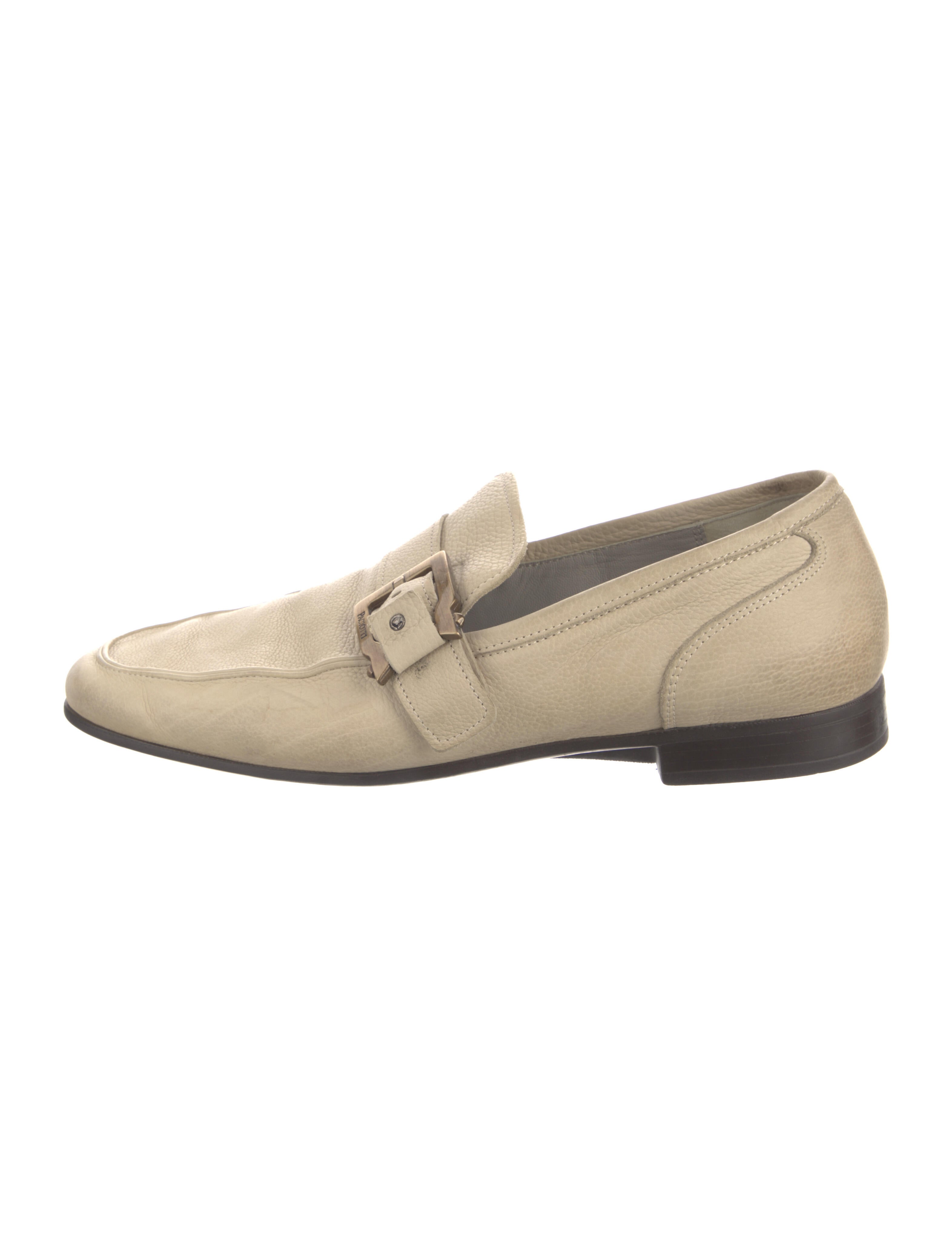 Cesare Paciotti Leather Loafers - Neutrals Loafers, Shoes - CES22259 ...