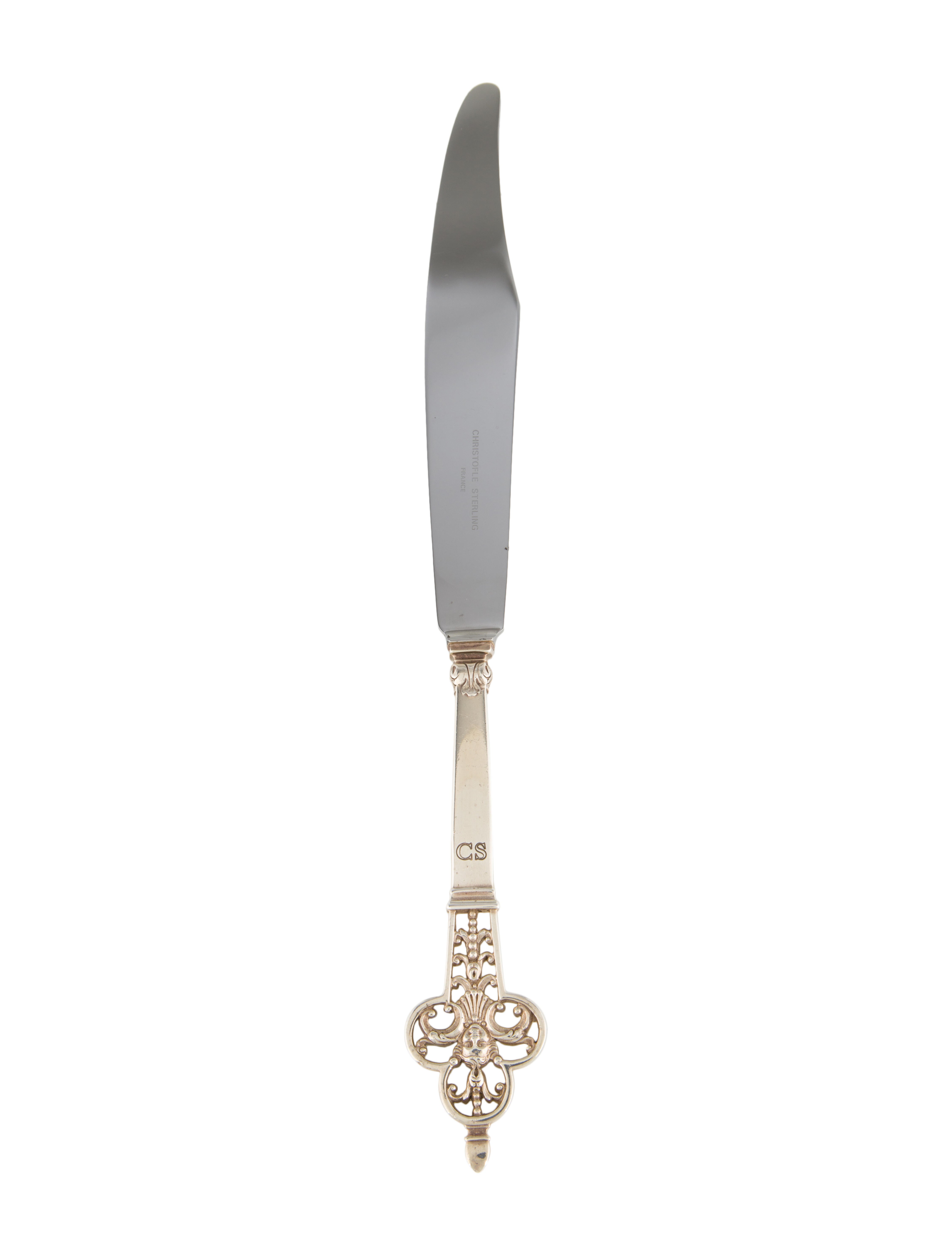 Christofle Renaissance Sterling Dinner Knife - Silver, 1 pieces ...