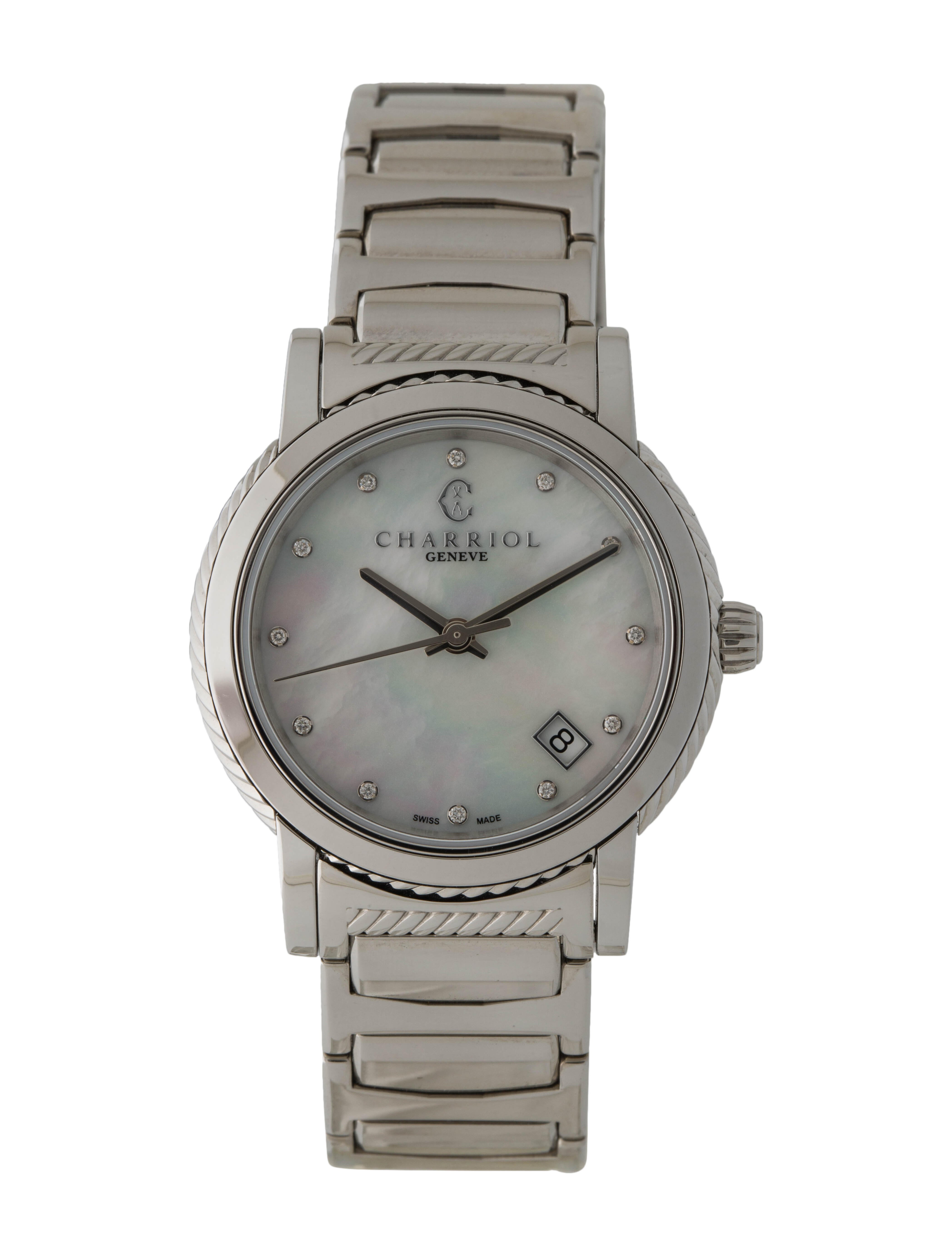 Van Cleef & Arpels Tri-Colored Diamond Watch - Gold, 18K Yellow Gold ...