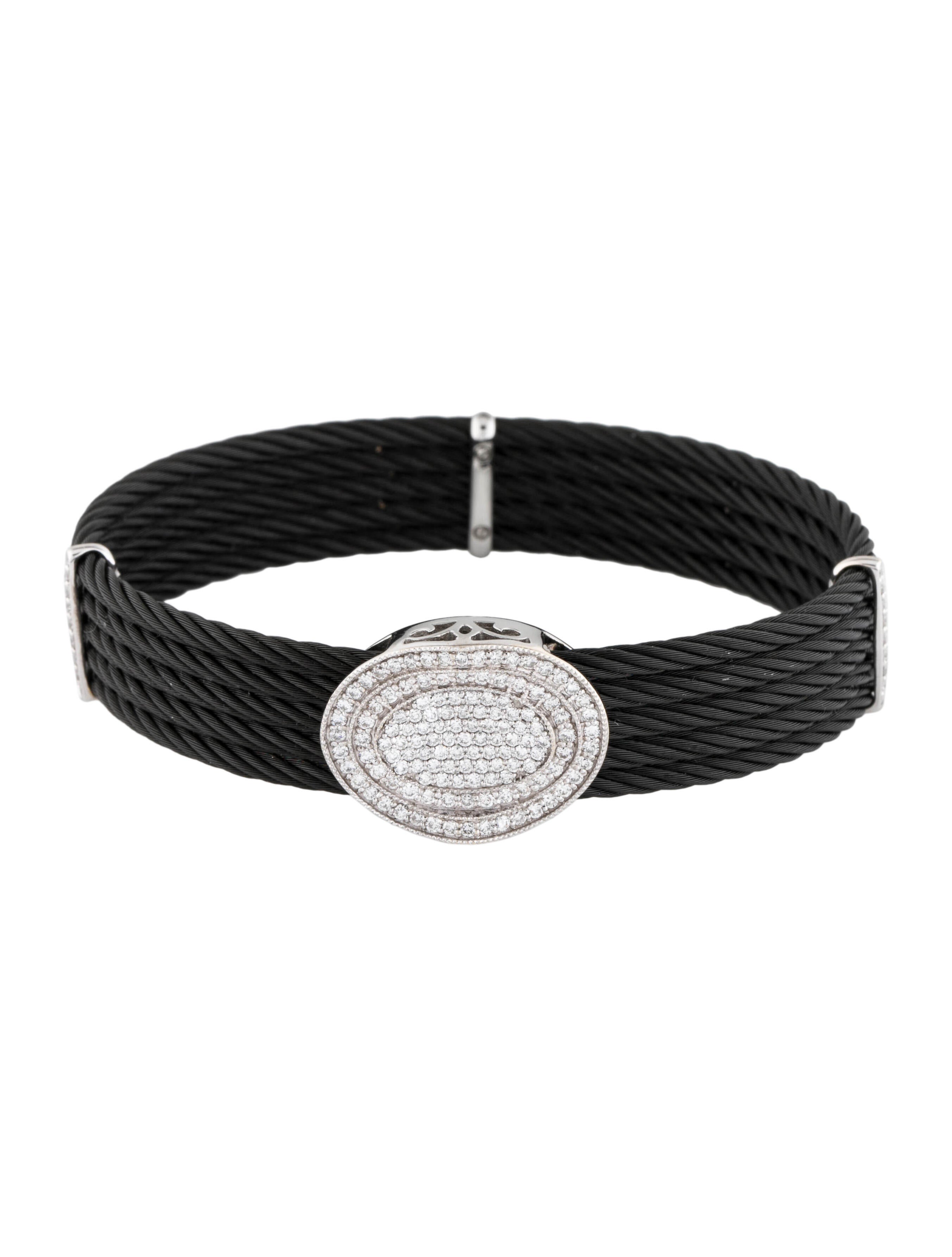 Tiffany & Co. 18K Diamond Hinged Wire Bangle - 18K Yellow Gold Bangle ...