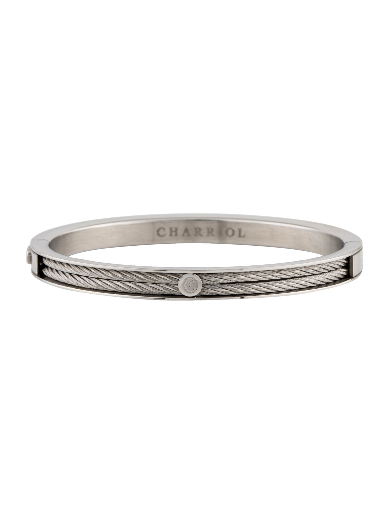 Charriol Forever Thin Bangle - Stainless Steel Bangle, Bracelets ...