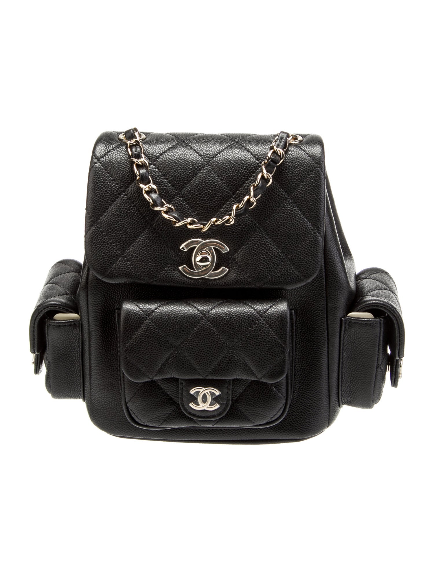 Chanel Small Caviar Quilted Backpack - Black Backpacks, Handbags ...