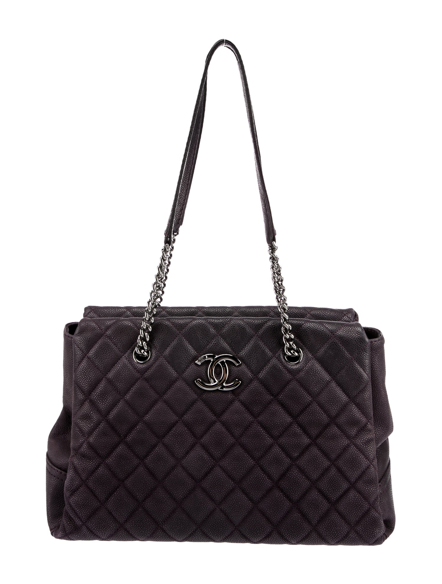 Chanel Lady Pearly Tote - Purple Shoulder Bags, Handbags - CHA1010014 ...