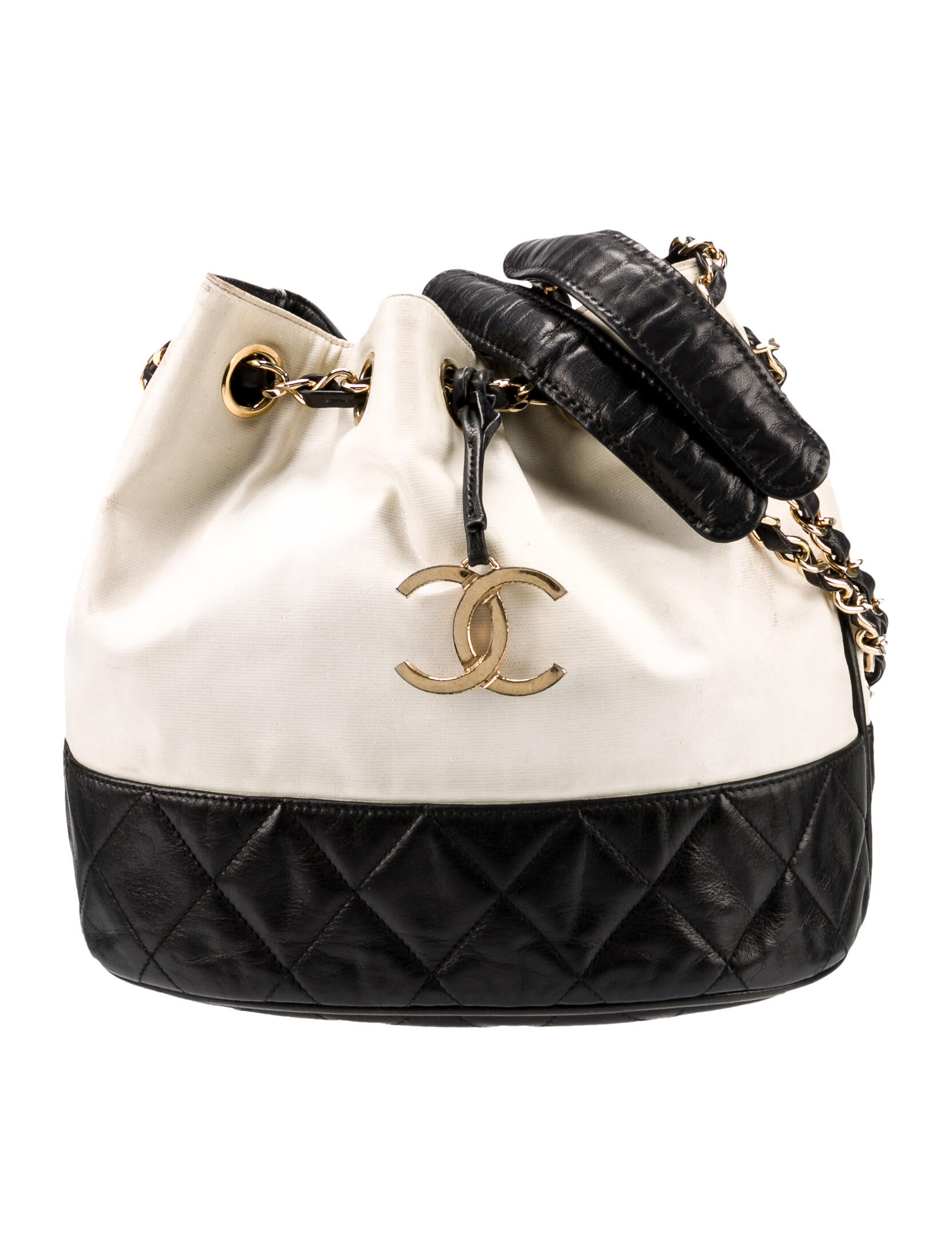Chanel Quilted Bucket Bag - Black Bucket Bags, Handbags - CHA1013264 ...