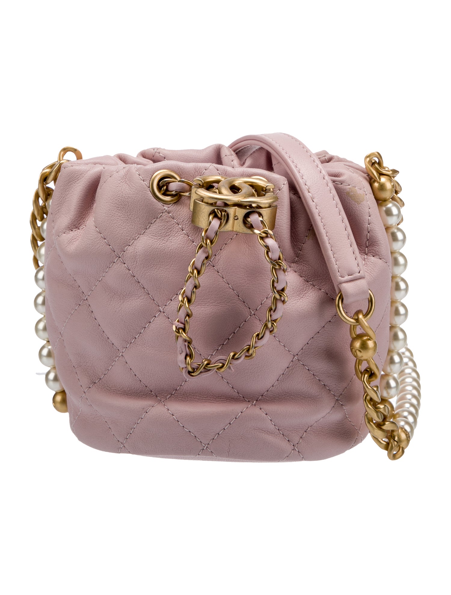Chanel 2023 Mini Caviar Bucket Bag - Pink Mini Bags, Handbags ...