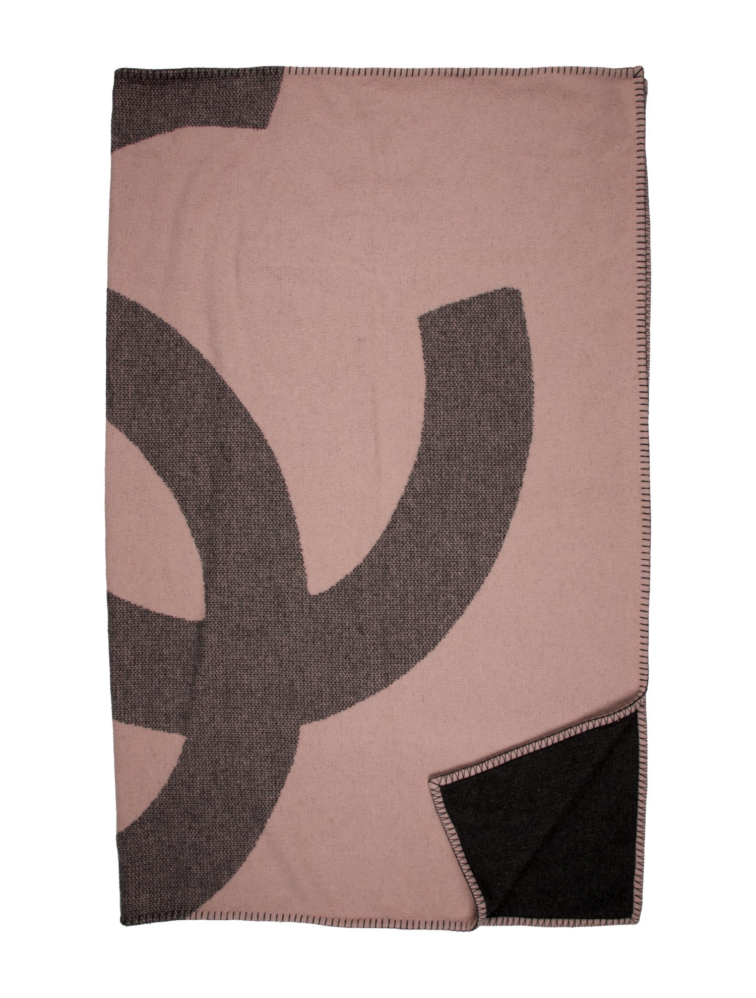 Chanel CC Throw Blanket - Grey Throws, Pillows & Throws - CHA1014398 ...