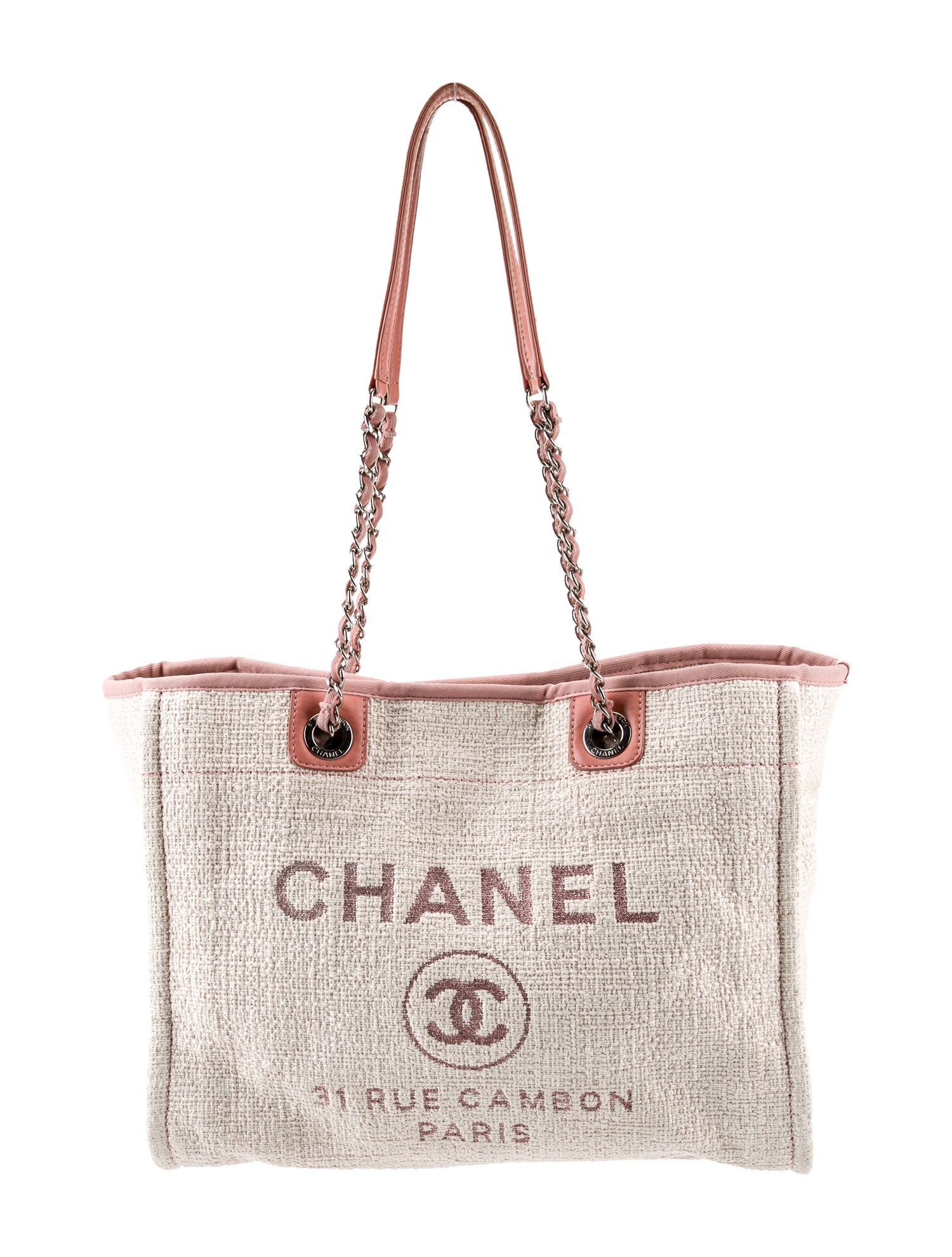 Chanel Small Deauville Shopping Tote - Neutrals Totes, Handbags ...