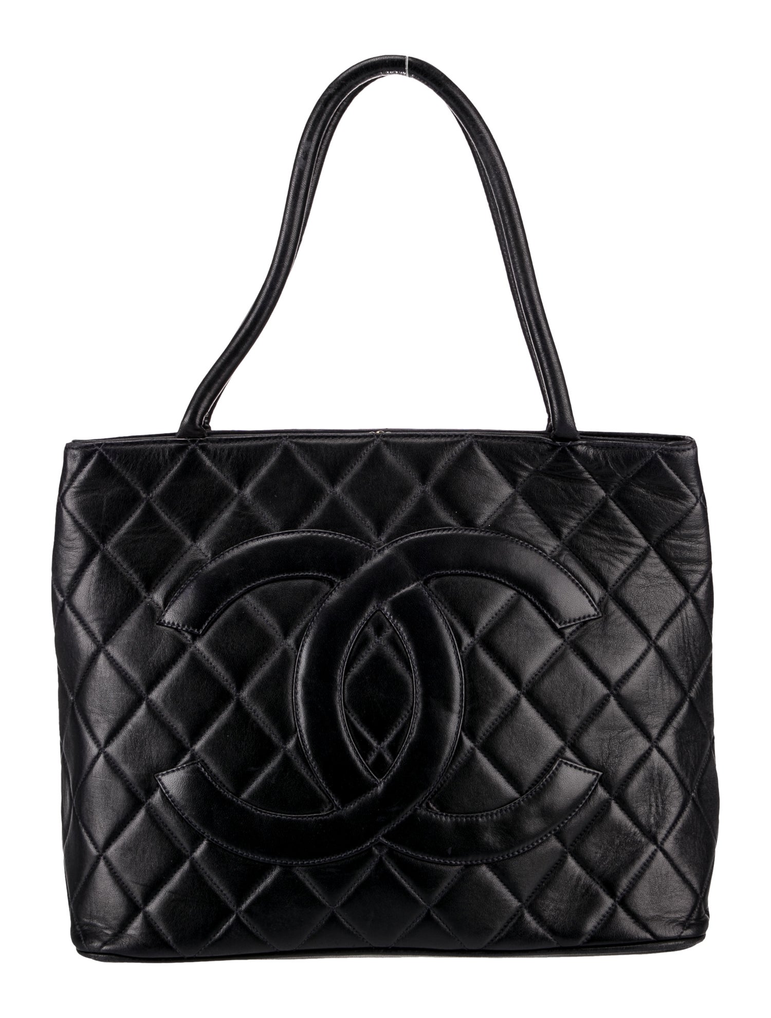 Chanel Quilted Medallion Tote - Black Totes, Handbags - CHA1021247 ...