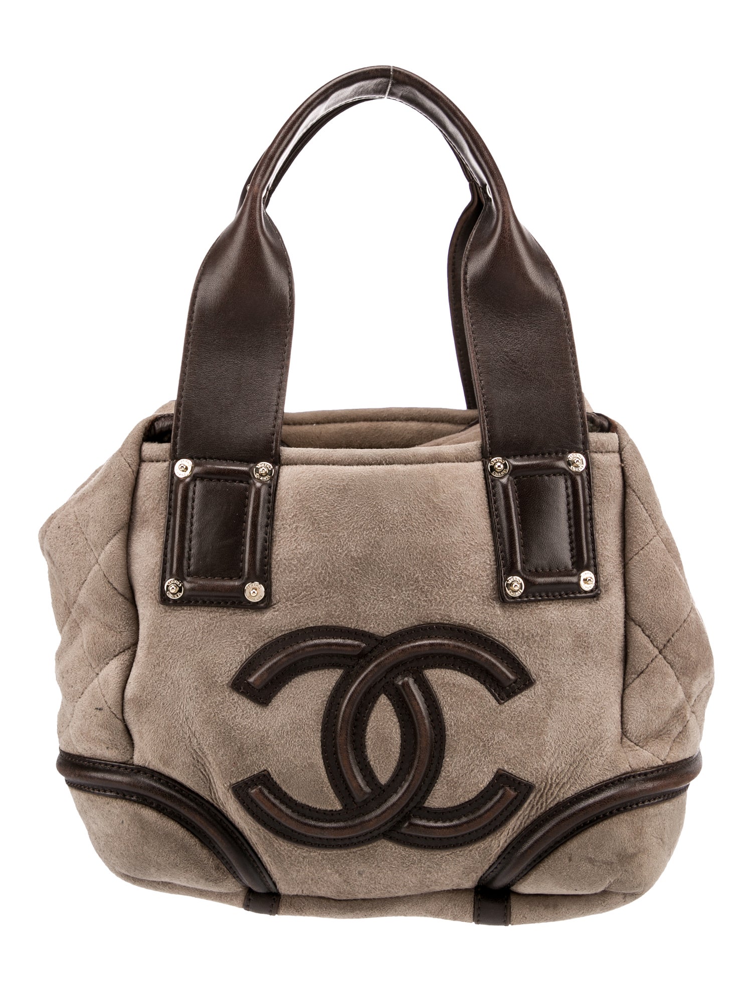 Chanel Shearling CC Convertible Tote - Neutrals Handle Bags, Handbags ...