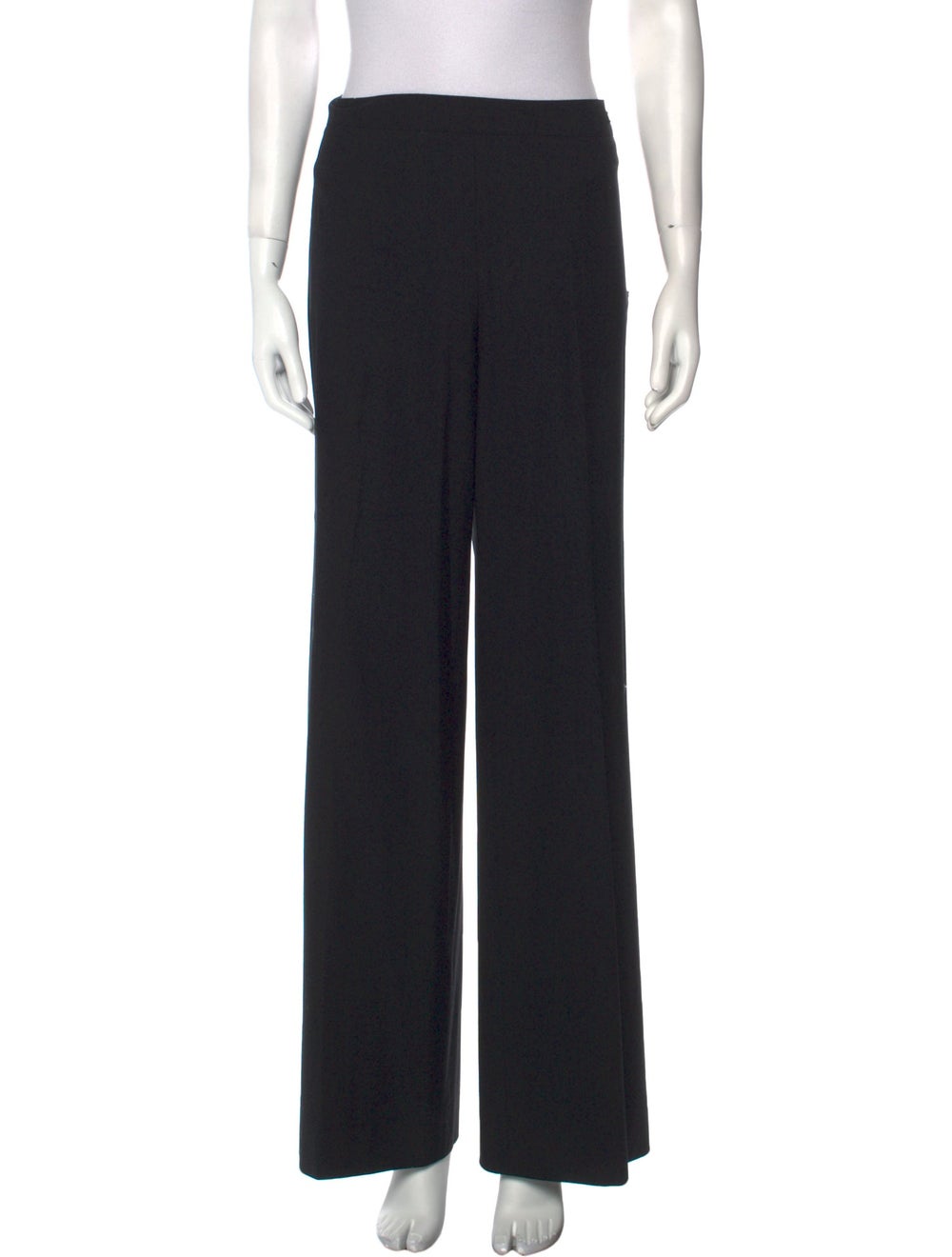 Chanel Vintage Wide Leg Pants - Black, 11" Rise Pants, Clothing ...