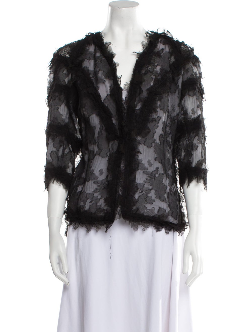 Chanel 2011 Silk Top - Black Tops, Clothing - CHA1033091 | The RealReal