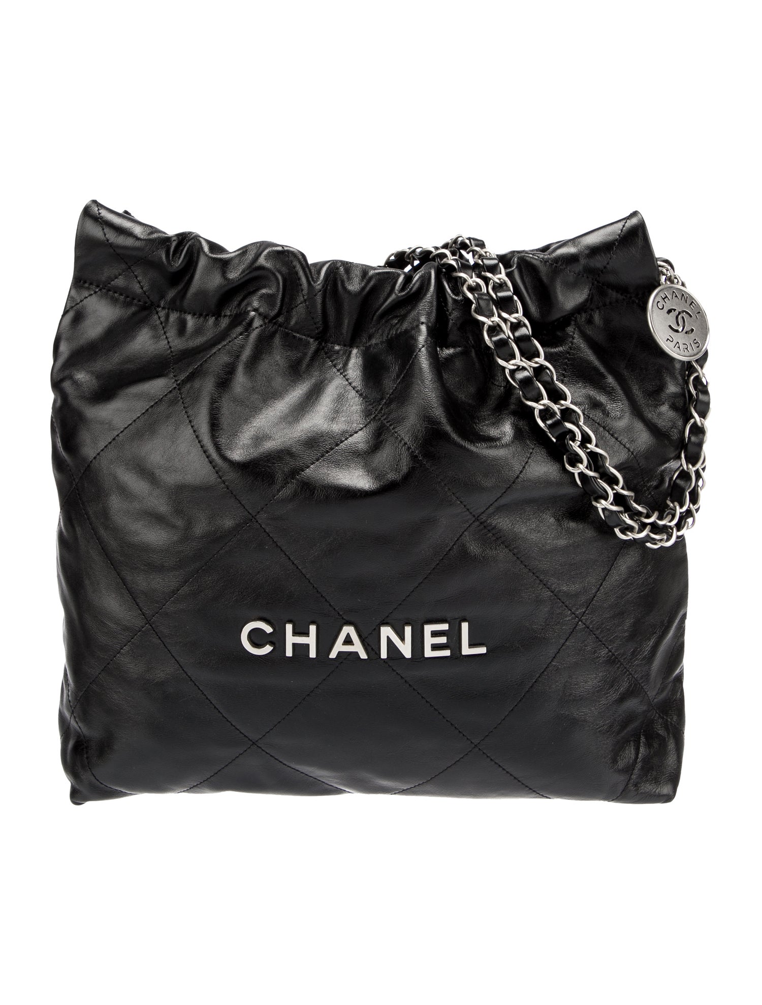Chanel Small 22 Hobo - Black Hobos, Handbags - CHA1033422 | The RealReal
