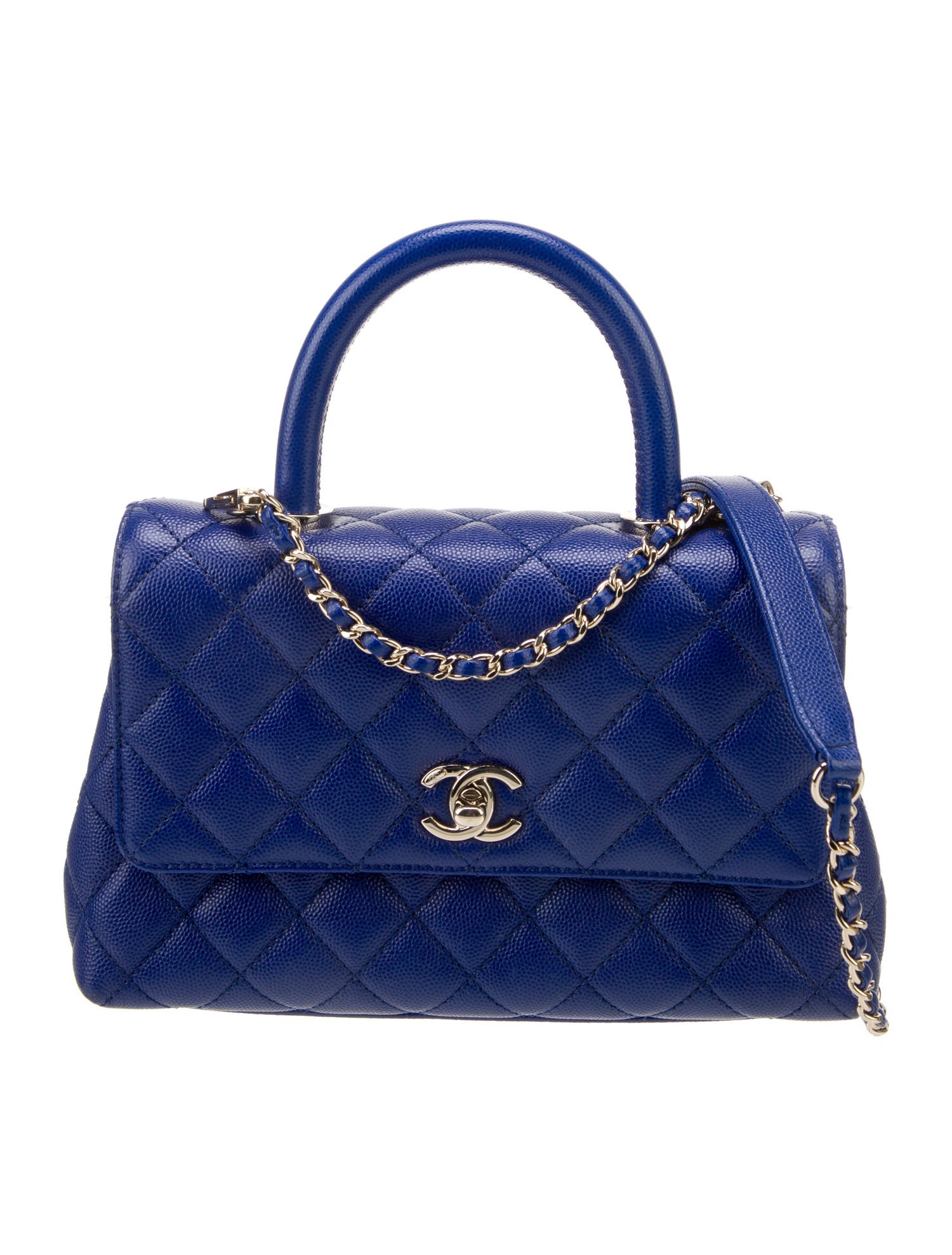 Chanel Medium Coco Handle Bag - Red Handle Bags, Handbags - CHA1001483 ...