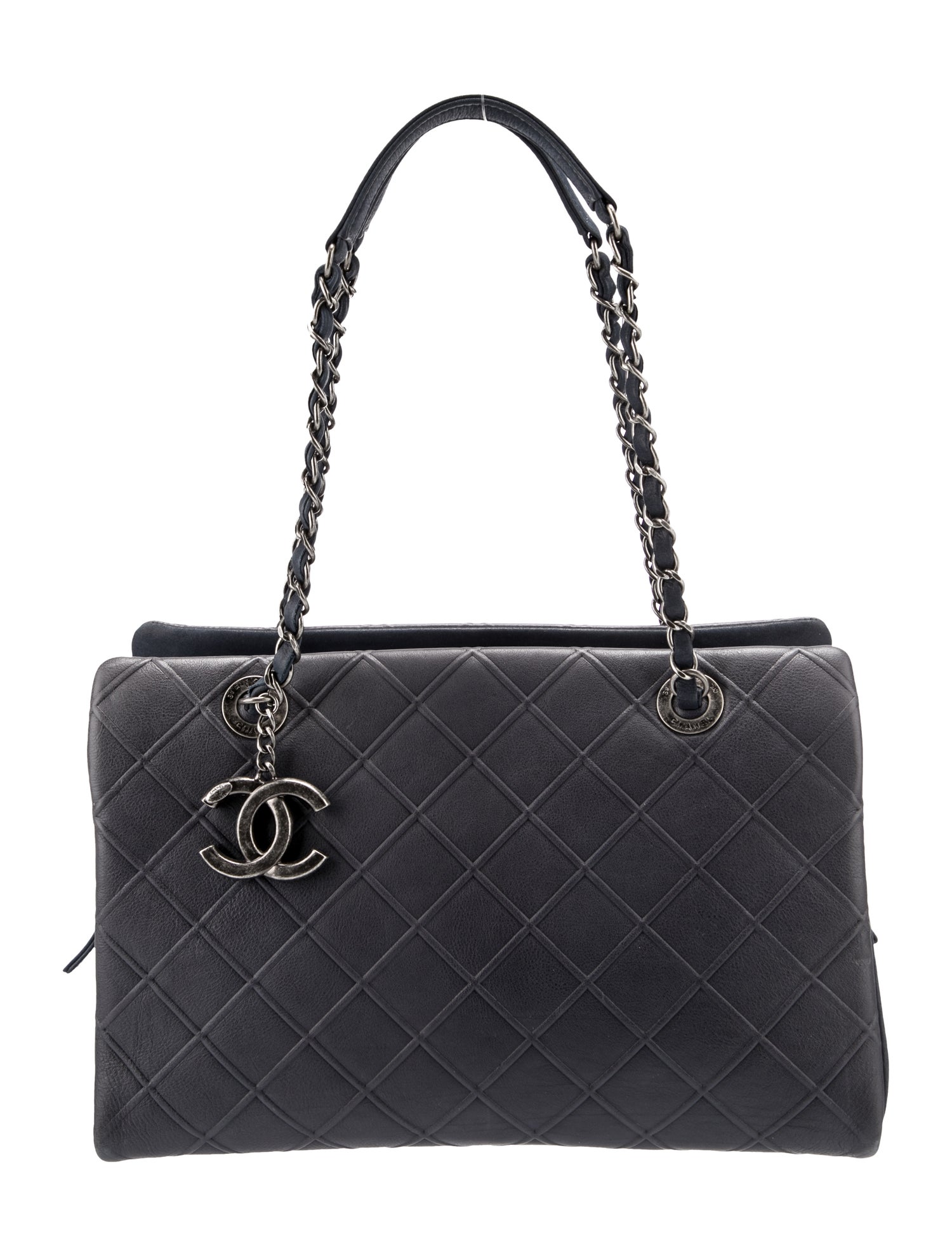Chanel Paris-Edinburgh New Chic Tote - Blue Shoulder Bags, Handbags ...
