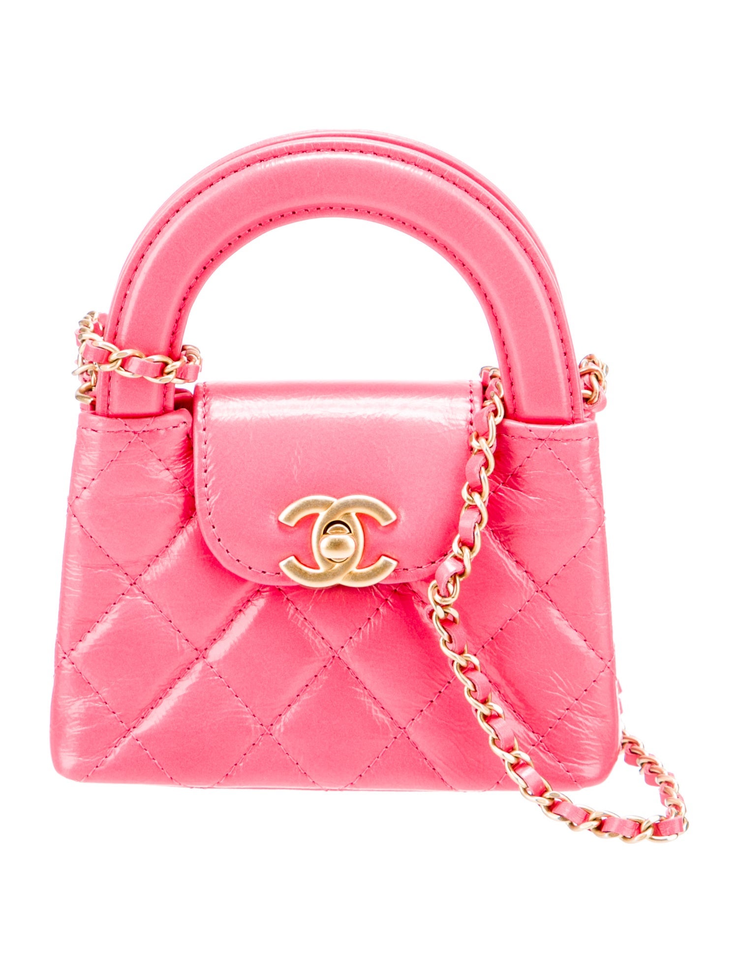 Chanel 2023 Mini Caviar Bucket Bag - Pink Mini Bags, Handbags ...