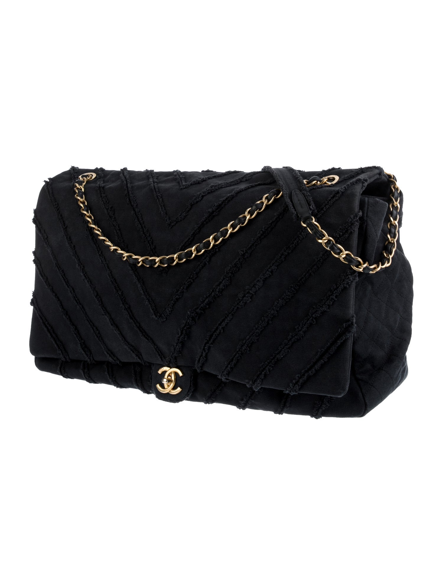 Chanel Quilted Soft Touch Bag - Black Totes, Handbags - CHA1043165 ...