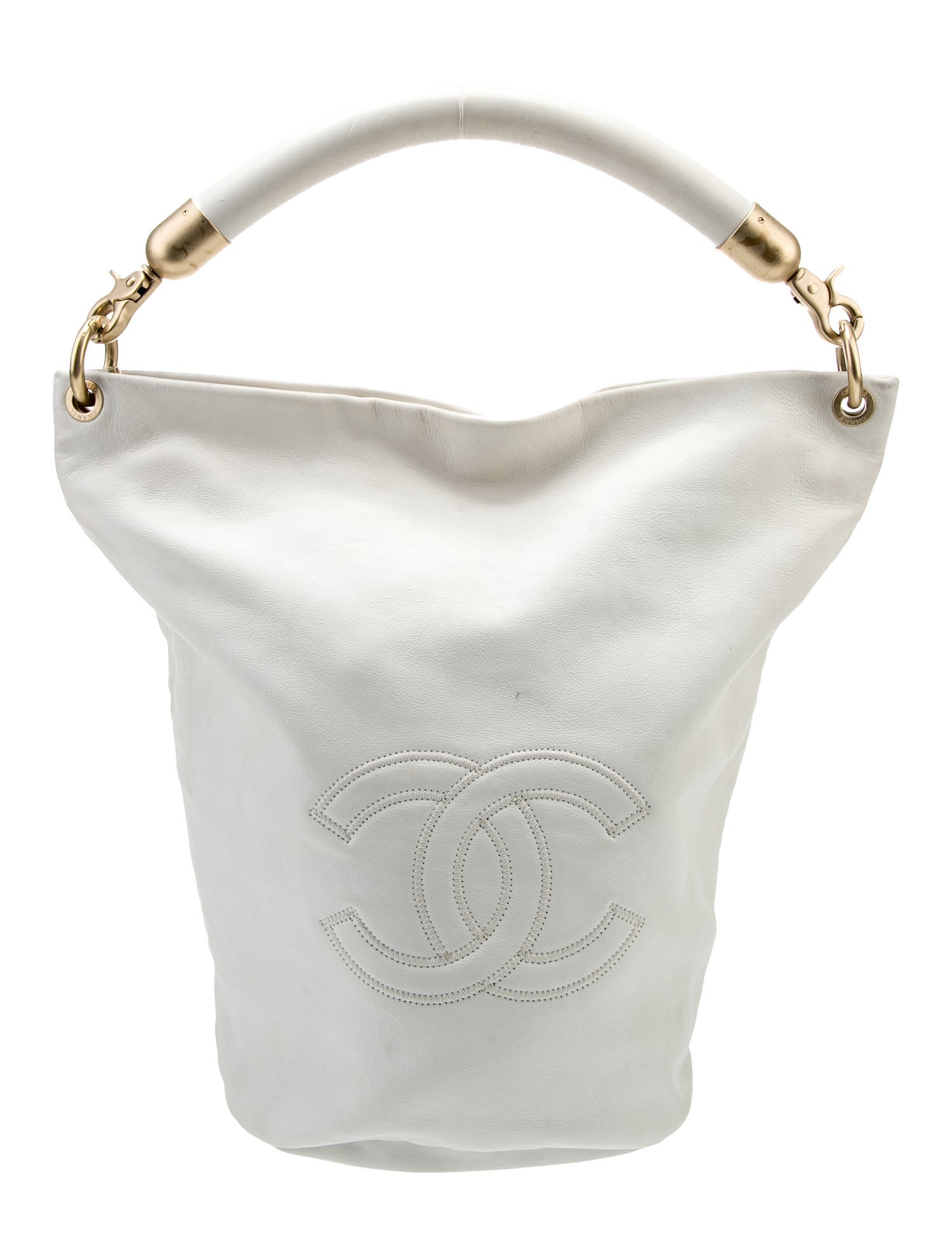 Chanel Paris-Rome Small Drawstring CC Bag - Blue Bucket Bags, Handbags ...