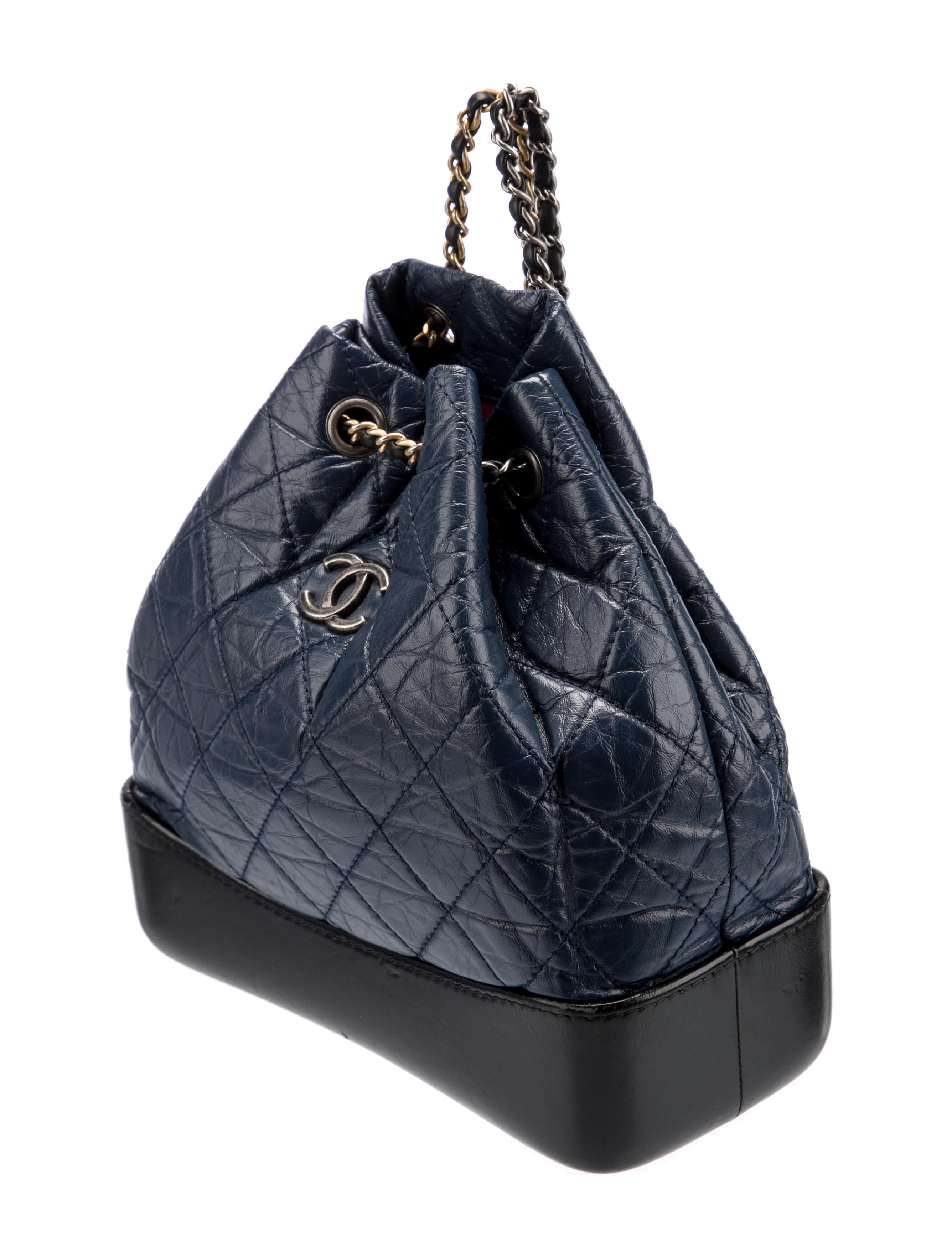 Chanel 2022 Shiny Calfskin 22 Backpack - Black Backpacks, Handbags ...