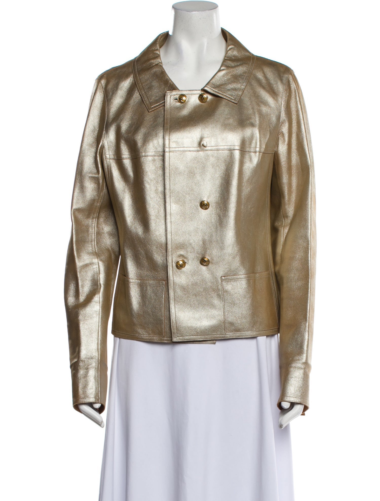 Chanel Vintage 2005 Evening Jacket - Gold Jackets, Clothing ...