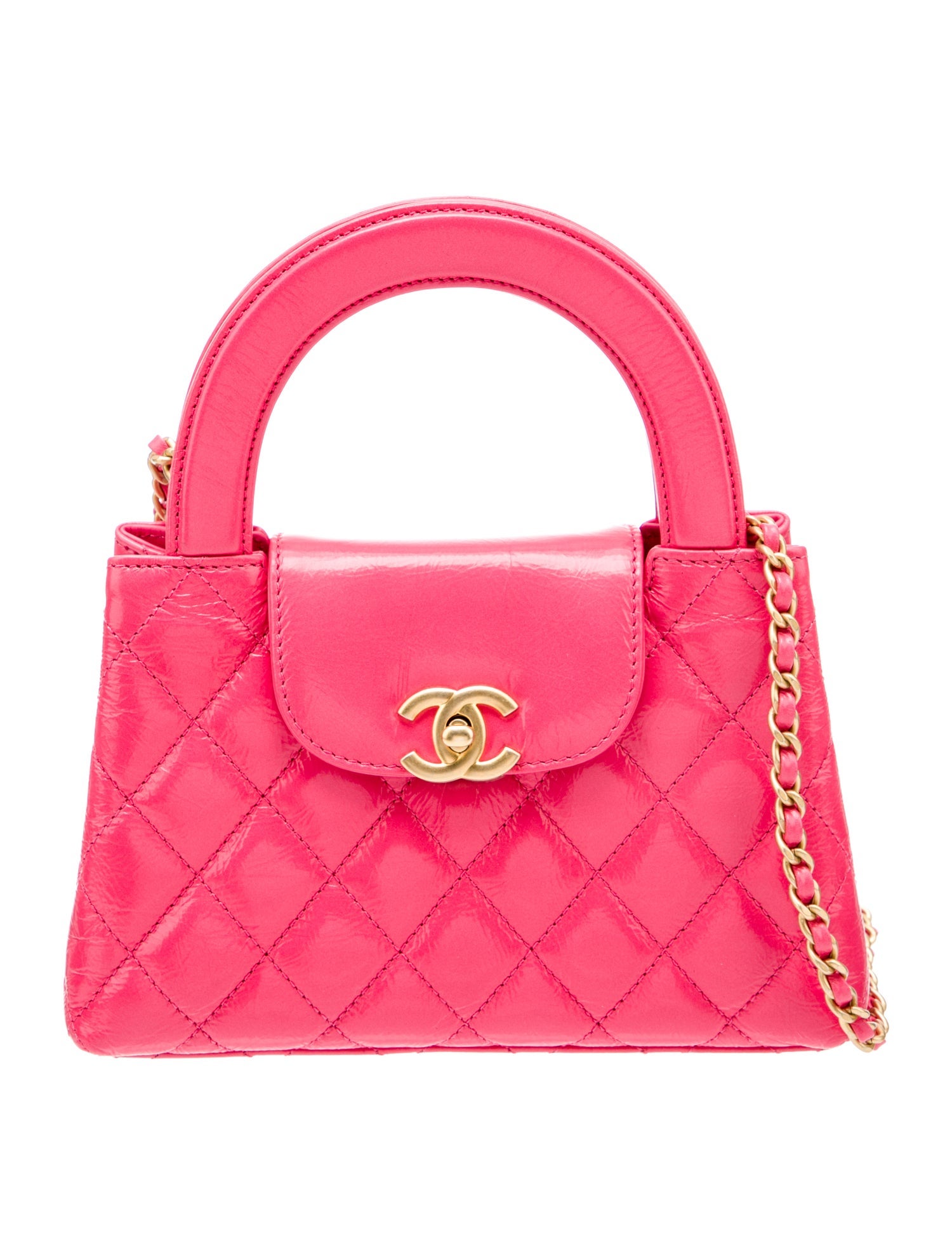 Chanel 2023 Nano Kelly Clutch - Mini Bags, Handbags | The RealReal