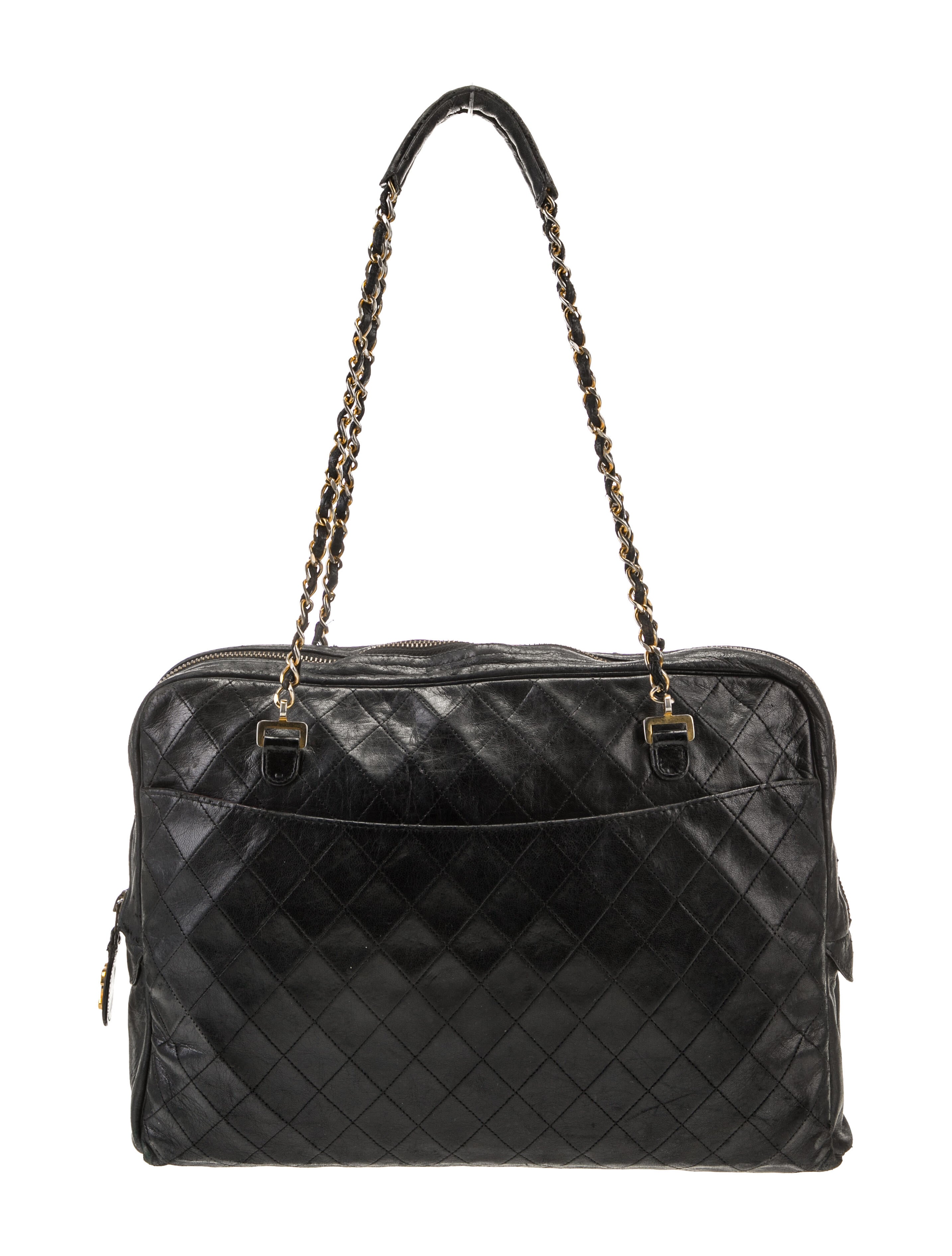 Chanel Paris-Edinburgh New Chic Tote - Blue Shoulder Bags, Handbags ...