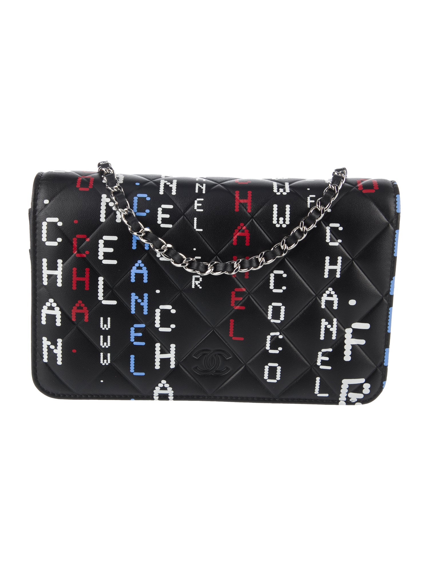 Chanel Data Center Wallet On Chain - Black Crossbody Bags, Handbags ...
