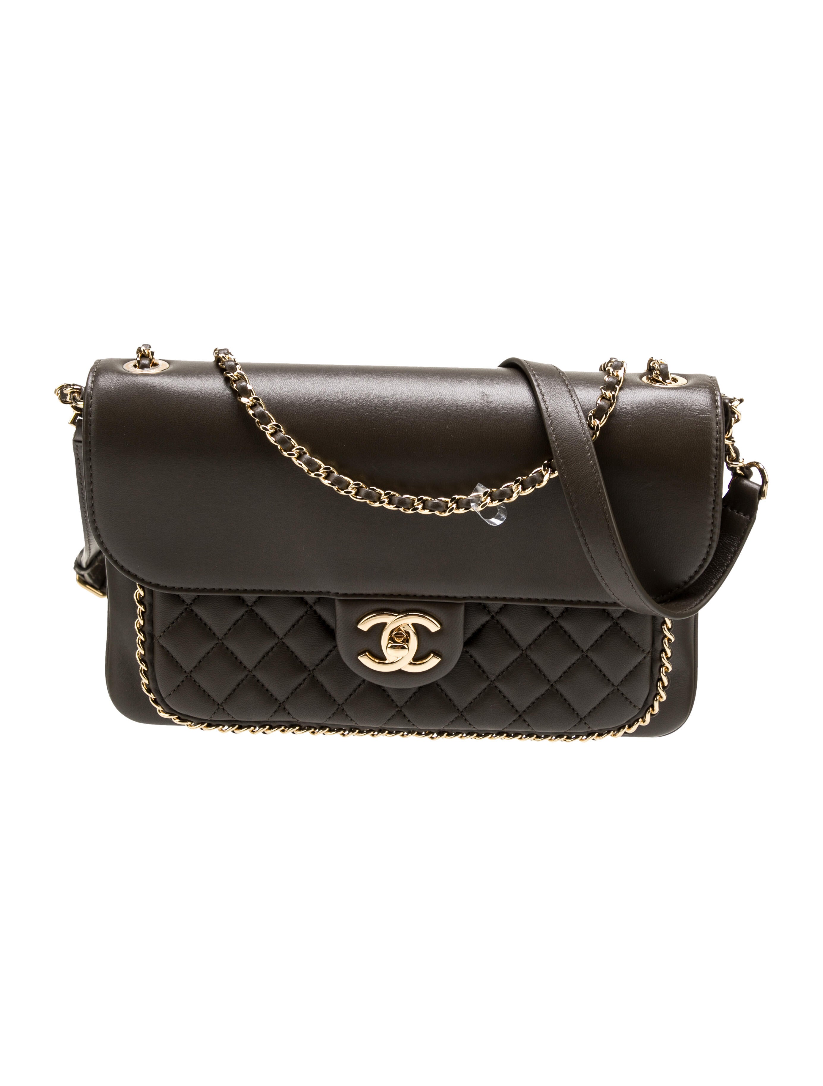 Chanel CC Unchained Flap Bag - Green Crossbody Bags, Handbags ...