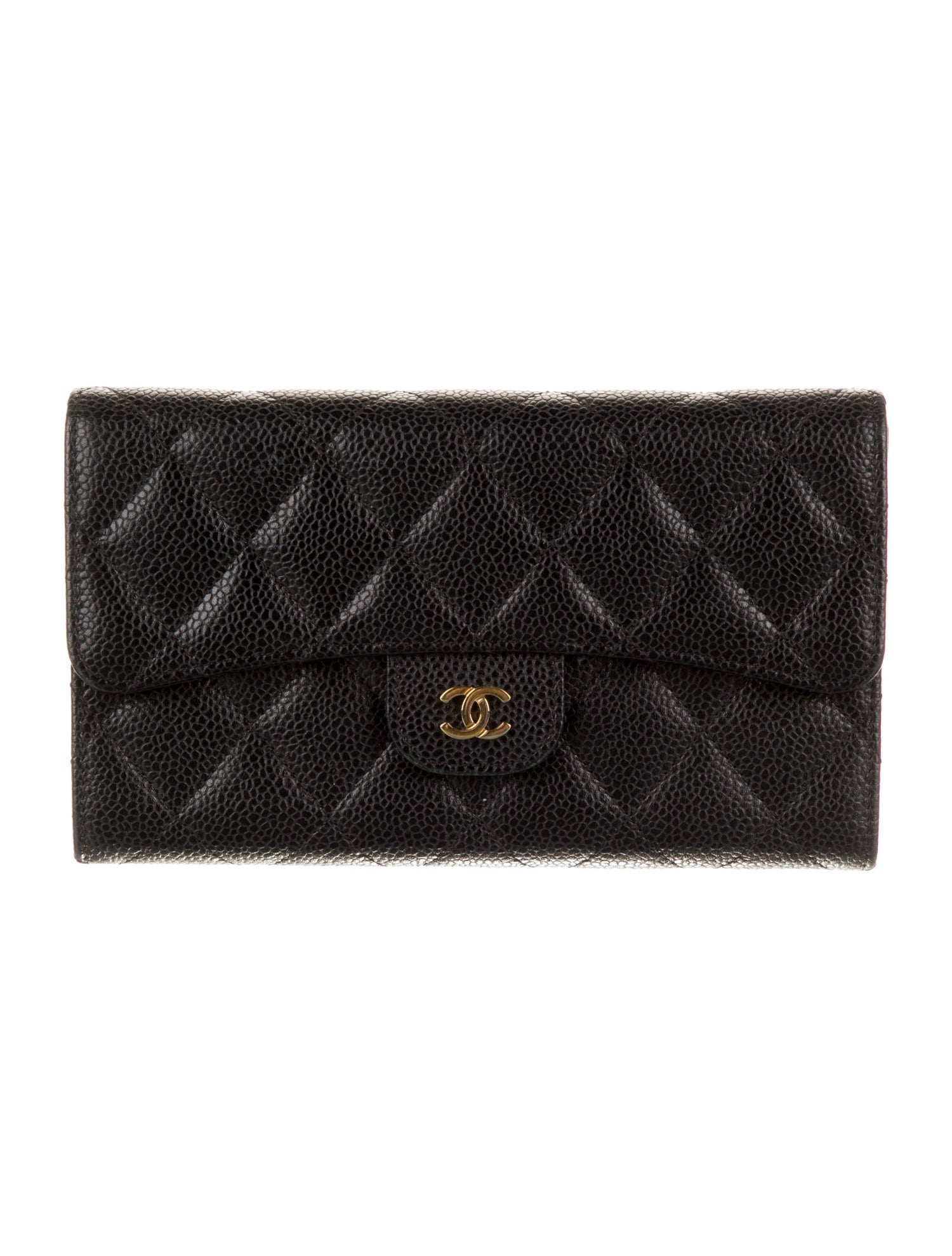 Chanel 2015-2016 Trifold Wallet - Black Wallets, Accessories ...