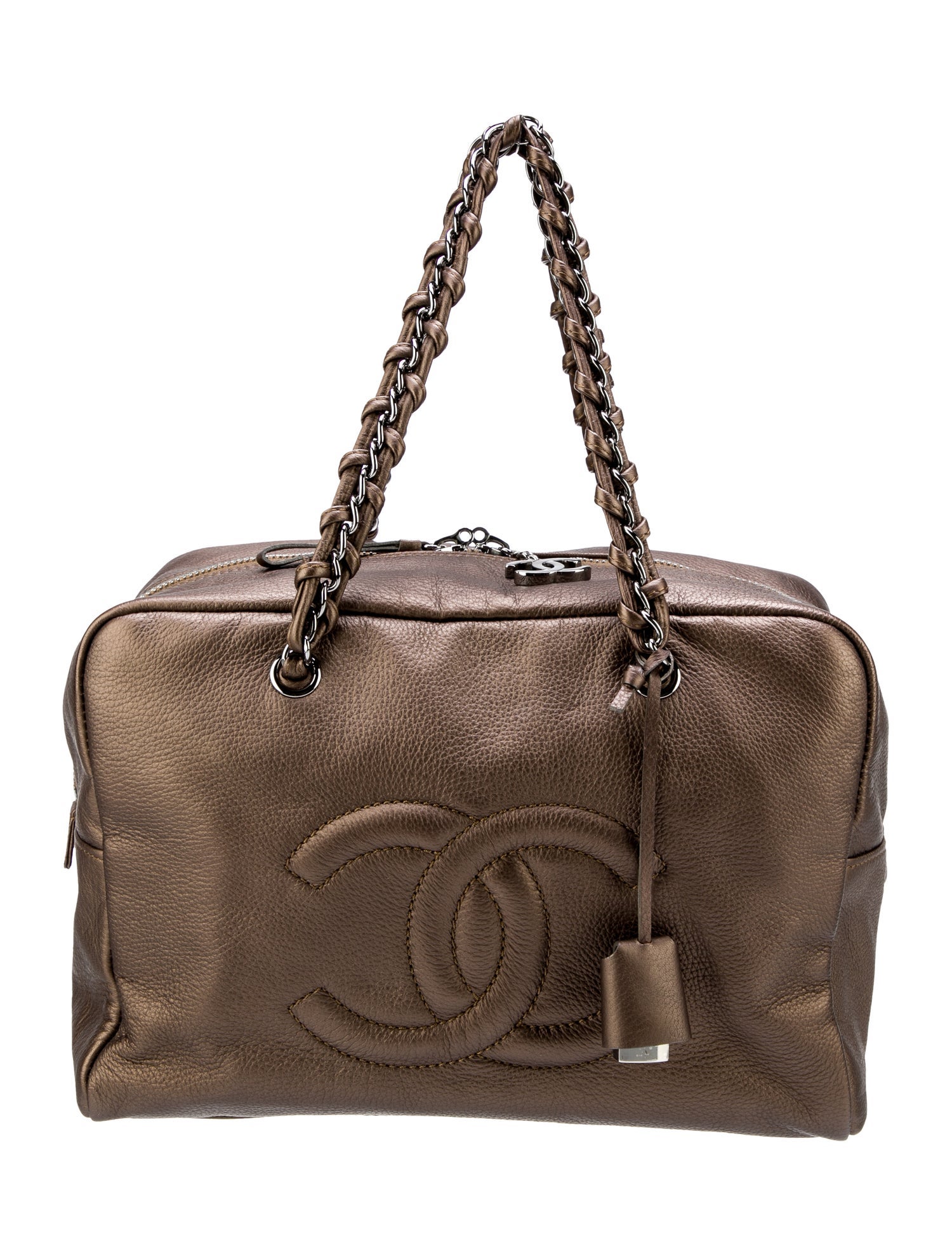 Chanel Large Timeless Bowler Bag - Brown Shoulder Bags, Handbags ...