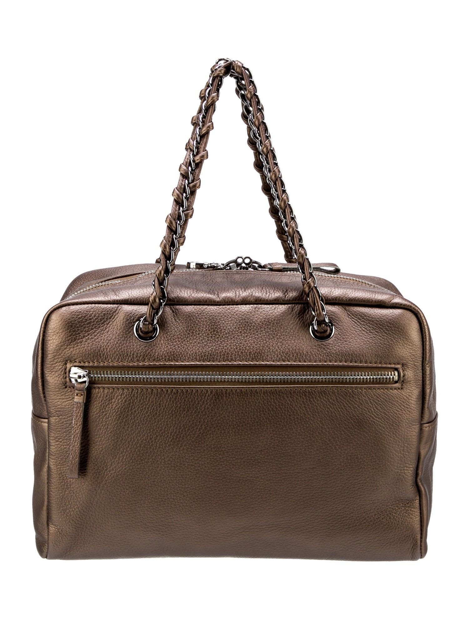 Chanel Large Timeless Bowler Bag - Brown Shoulder Bags, Handbags ...