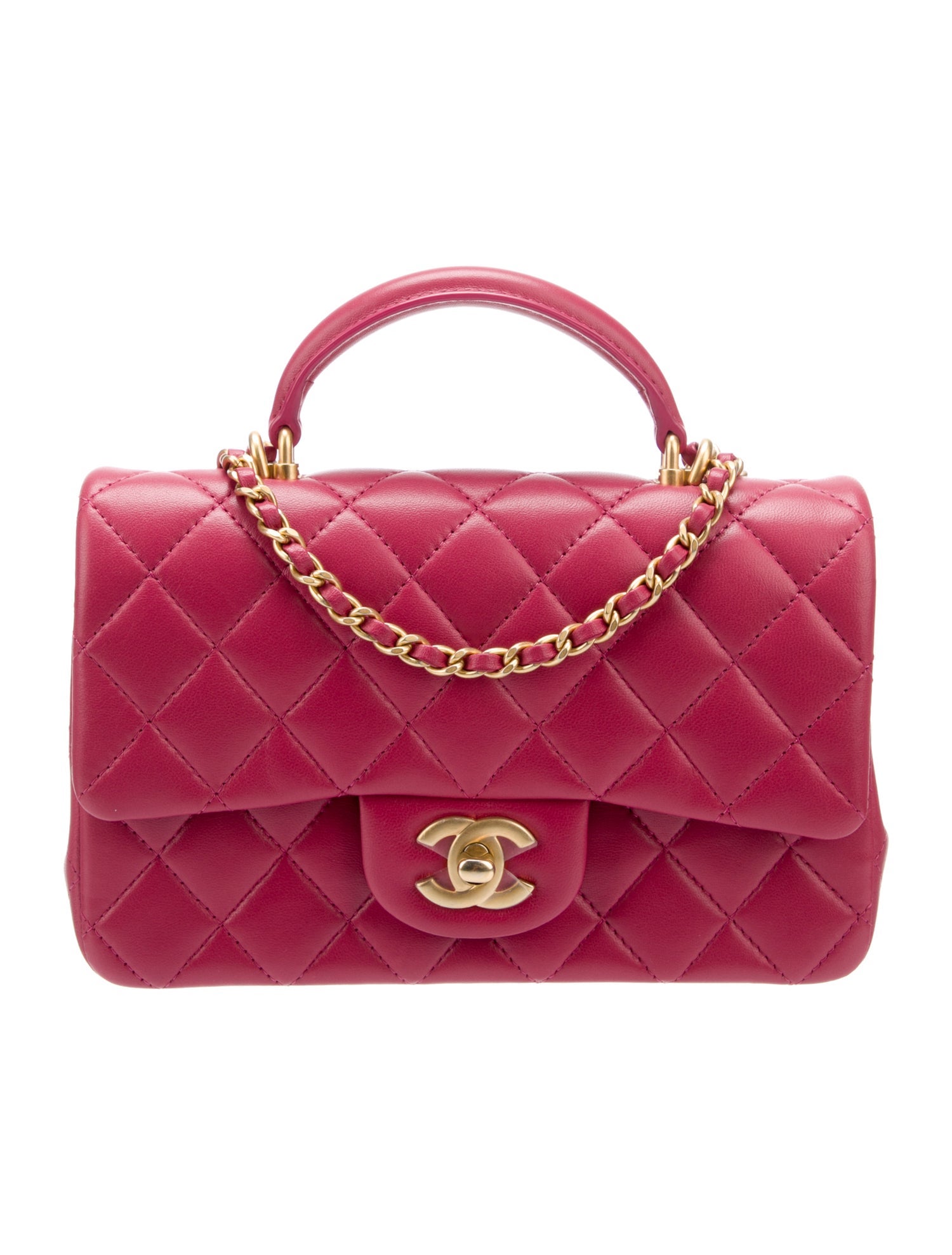 Chanel Rectangular Mini Top Handle Flap Bag - Crossbody Bags, Handbags ...