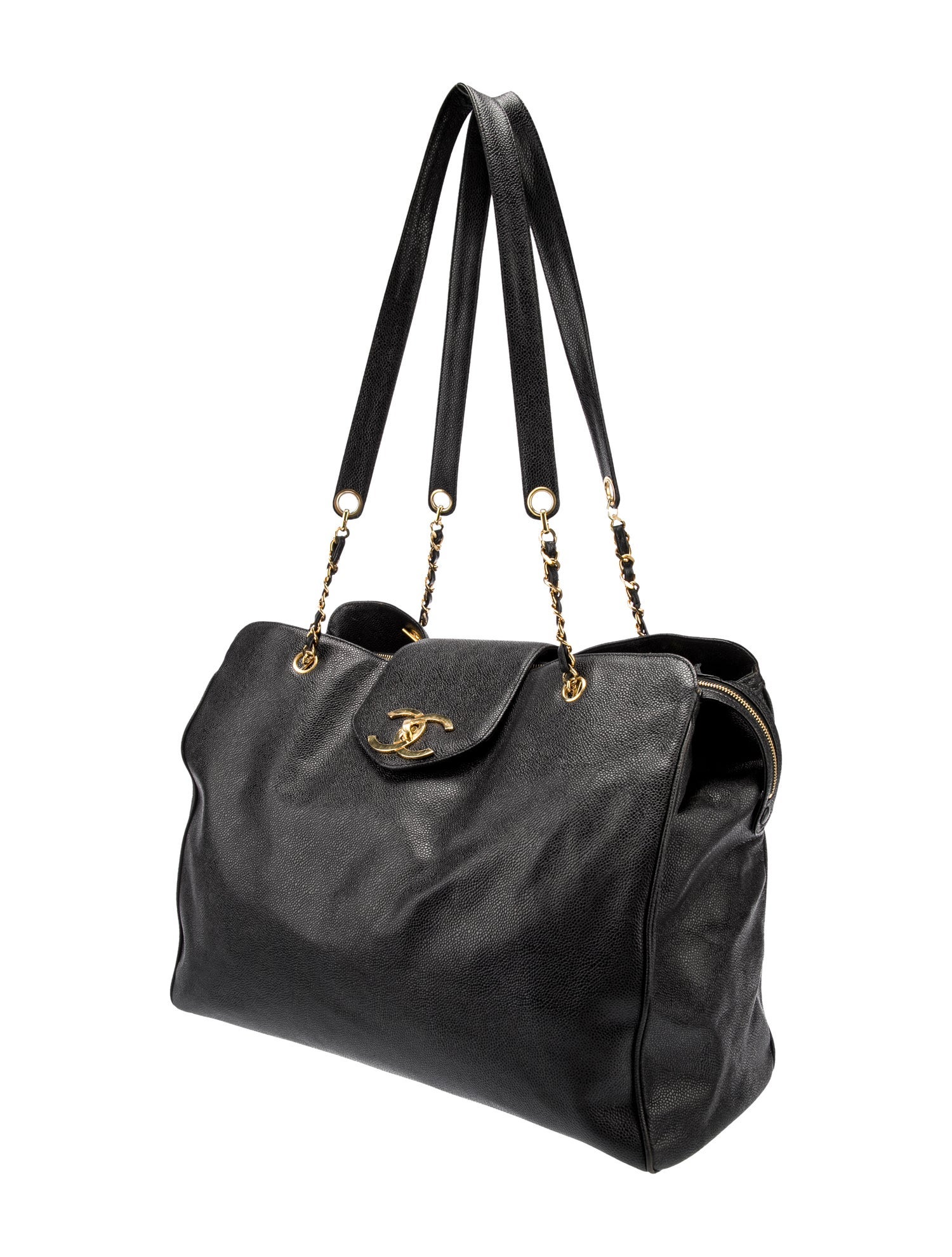Chanel XL Supermodel Tote - Black Totes, Handbags - CHA1050625 | The ...