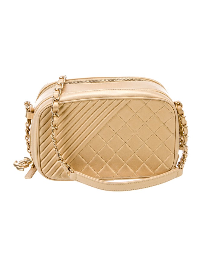 Chanel Small Coco Boy Camera Bag - Gold Crossbody Bags, Handbags ...