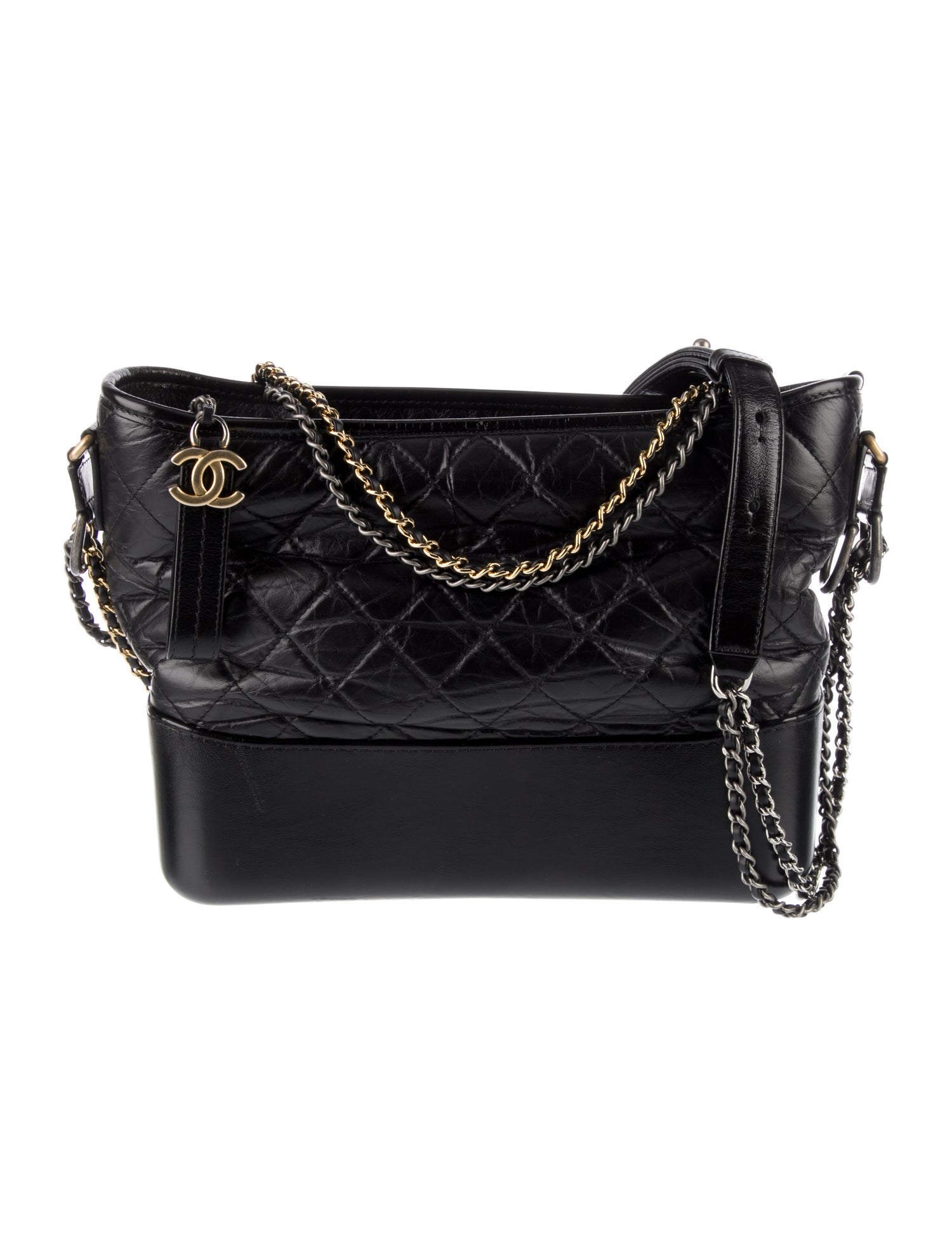 Chanel Medium Gabrielle Hobo - Black Hobos, Handbags - CHA1036752 | The RealReal