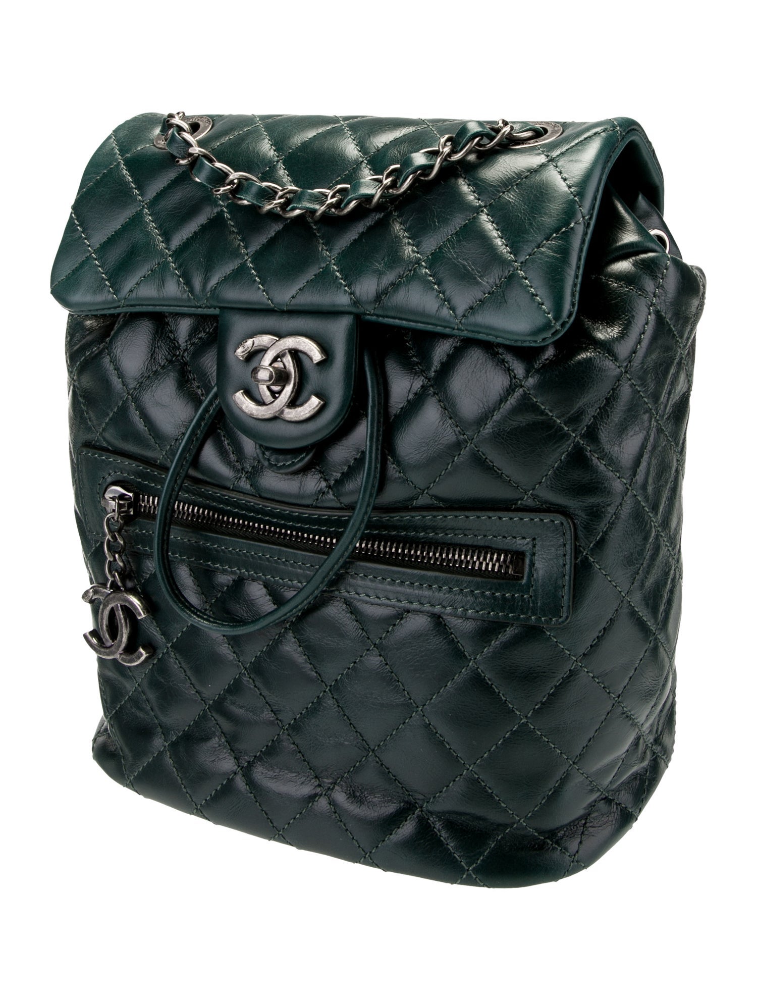 Chanel Paris-Salzburg Mountain Backpack - Green Backpacks, Handbags ...